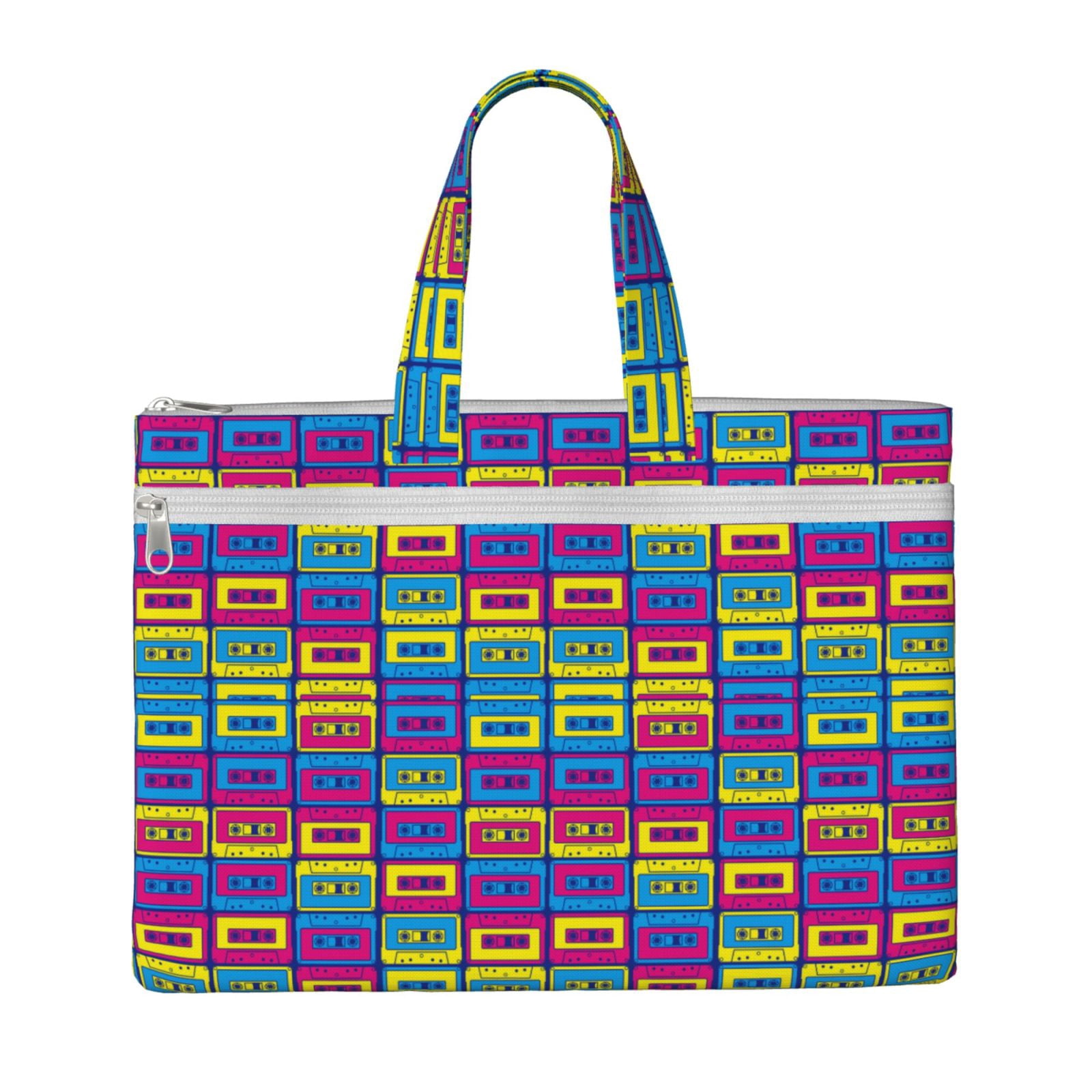 Kdxio Cassette Tapes File Tote Document Bag Business Briefcase Bag ...