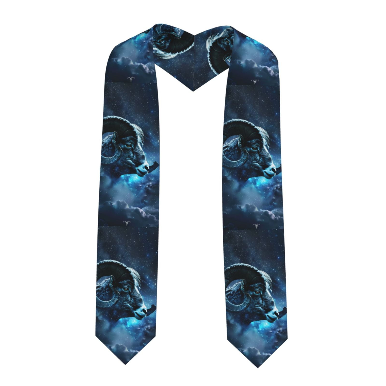 Kdxio Celestial Ram Night Sky Graduation Stole Class, Graduation Sash ...
