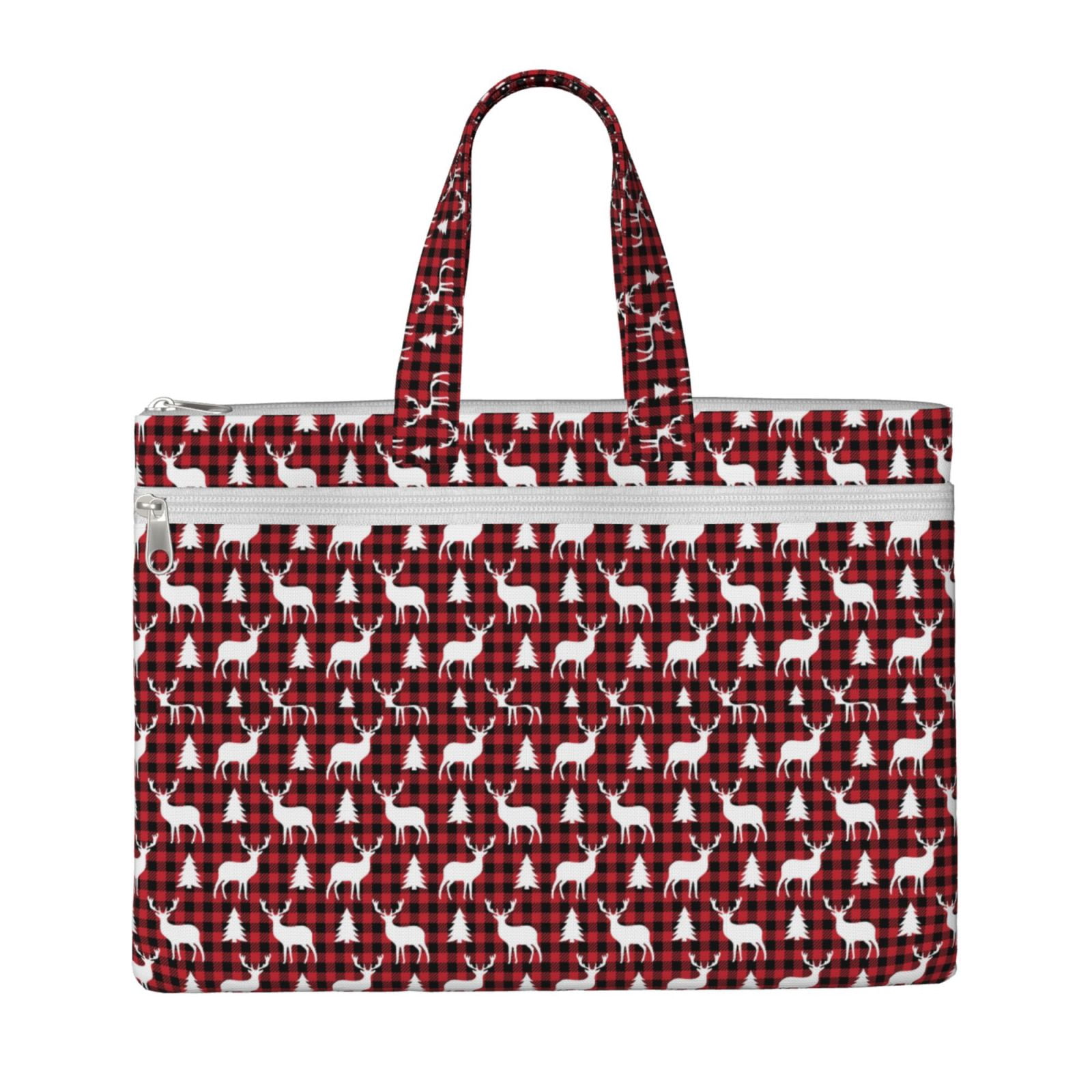 Kdxio Christmas And New Year File Tote Document Bag Business Briefcase ...