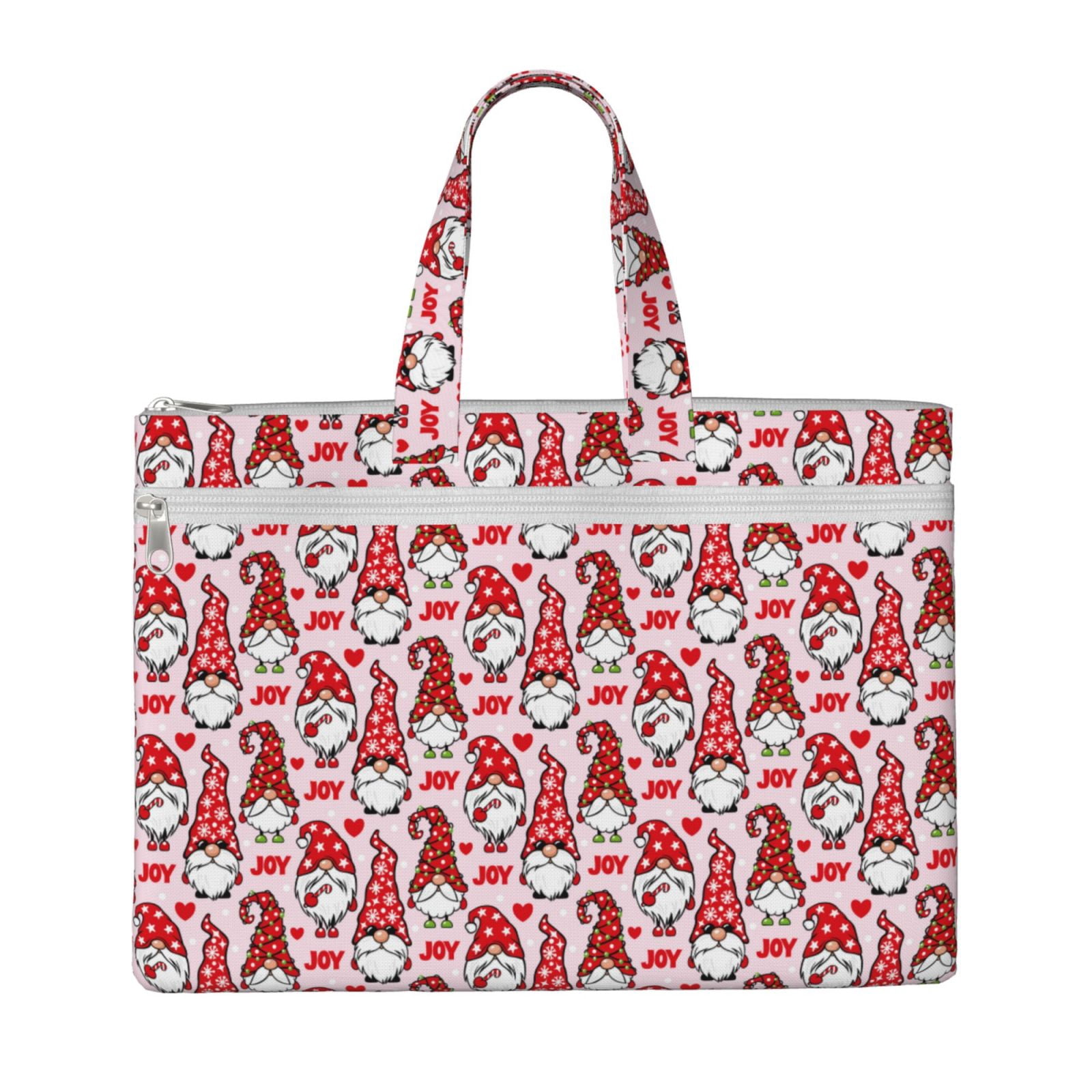 Kdxio Christmas Gnome File Tote Document Bag Business Briefcase Bag ...