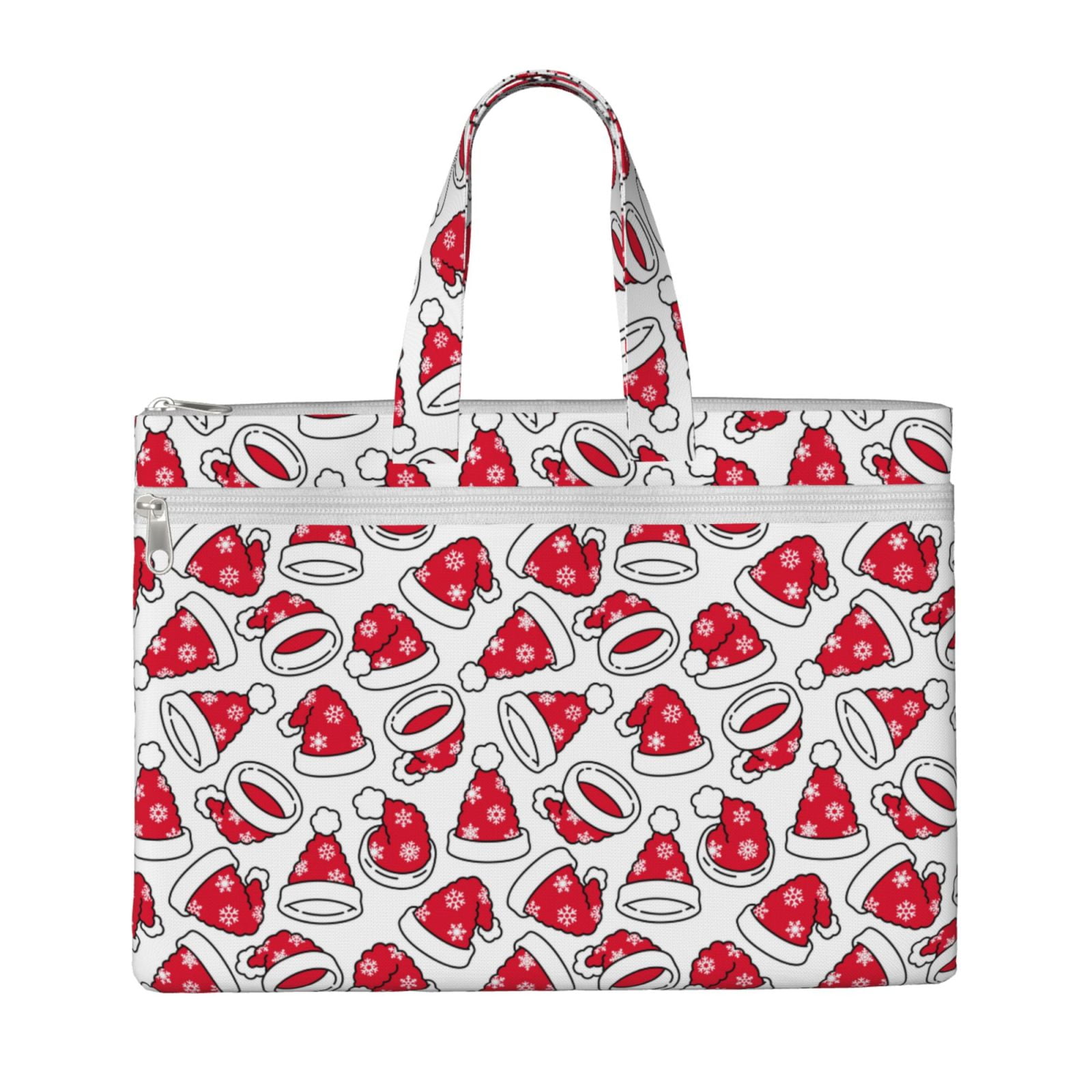 Kdxio Christmas Hat File Tote Document Bag Business Briefcase Bag ...