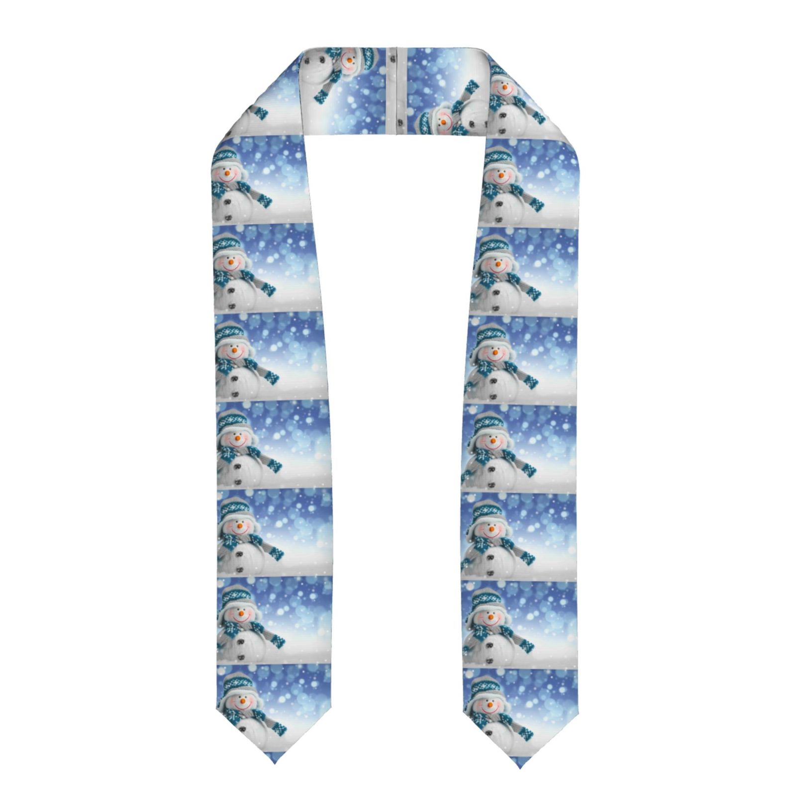 Kdxio Christmas Snowman In The Snow Graduation Stole Class, Graduation ...