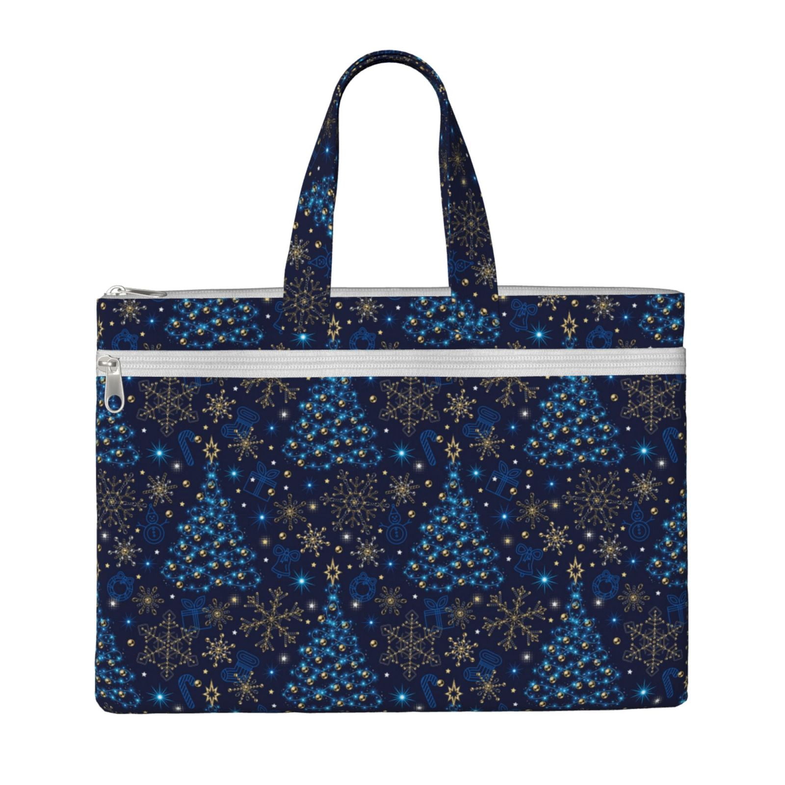Kdxio Christmas Tree File Tote Document Bag Business Briefcase Bag ...