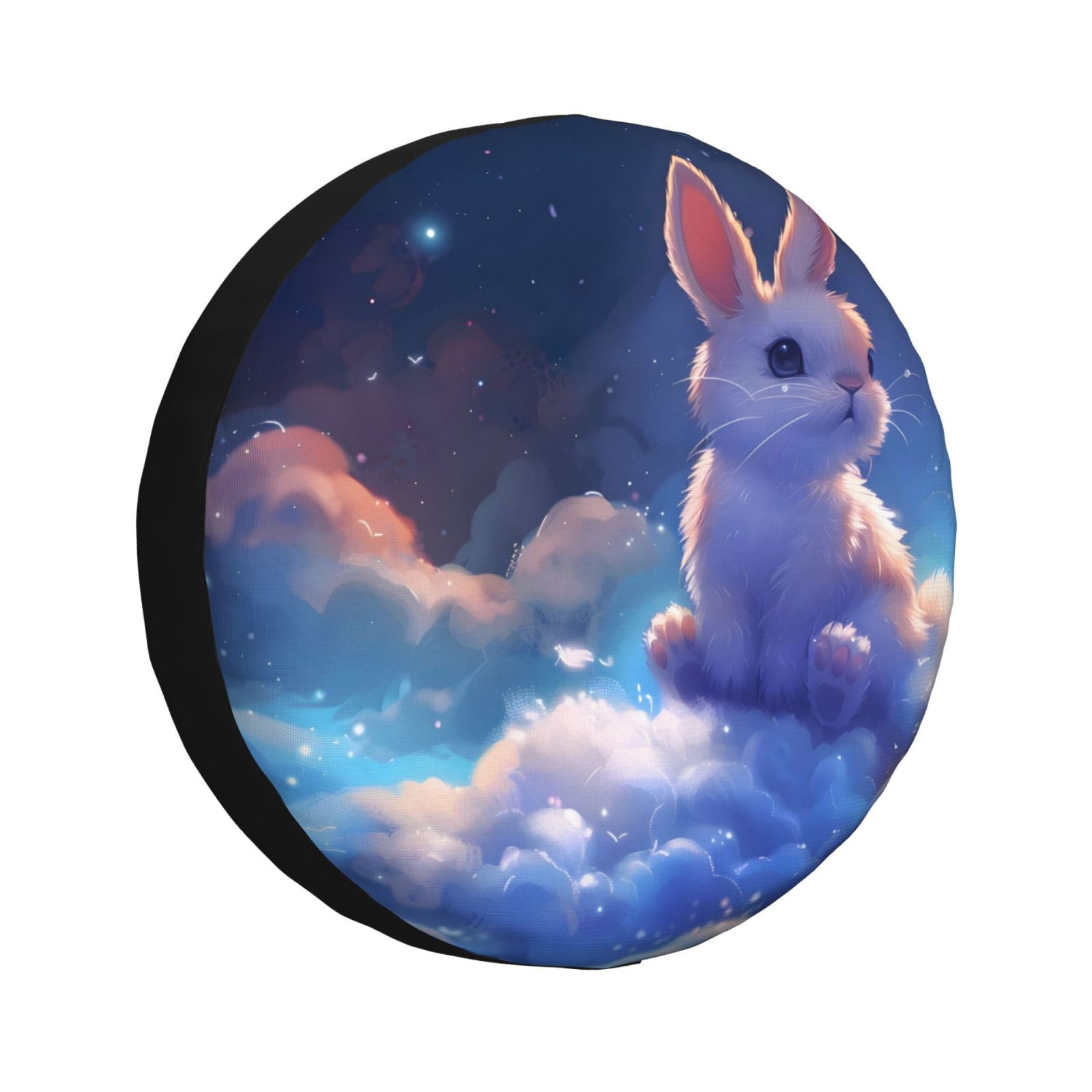 Kdxio Cloud Cute Rabbit for Tire Cover Wheel Protectors Tyre Covers ...