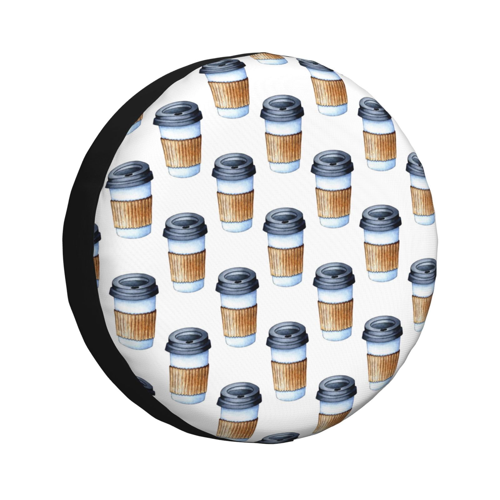 Kdxio Coffee To Go Pattern for Tire Cover Wheel Protectors Tyre Covers ...