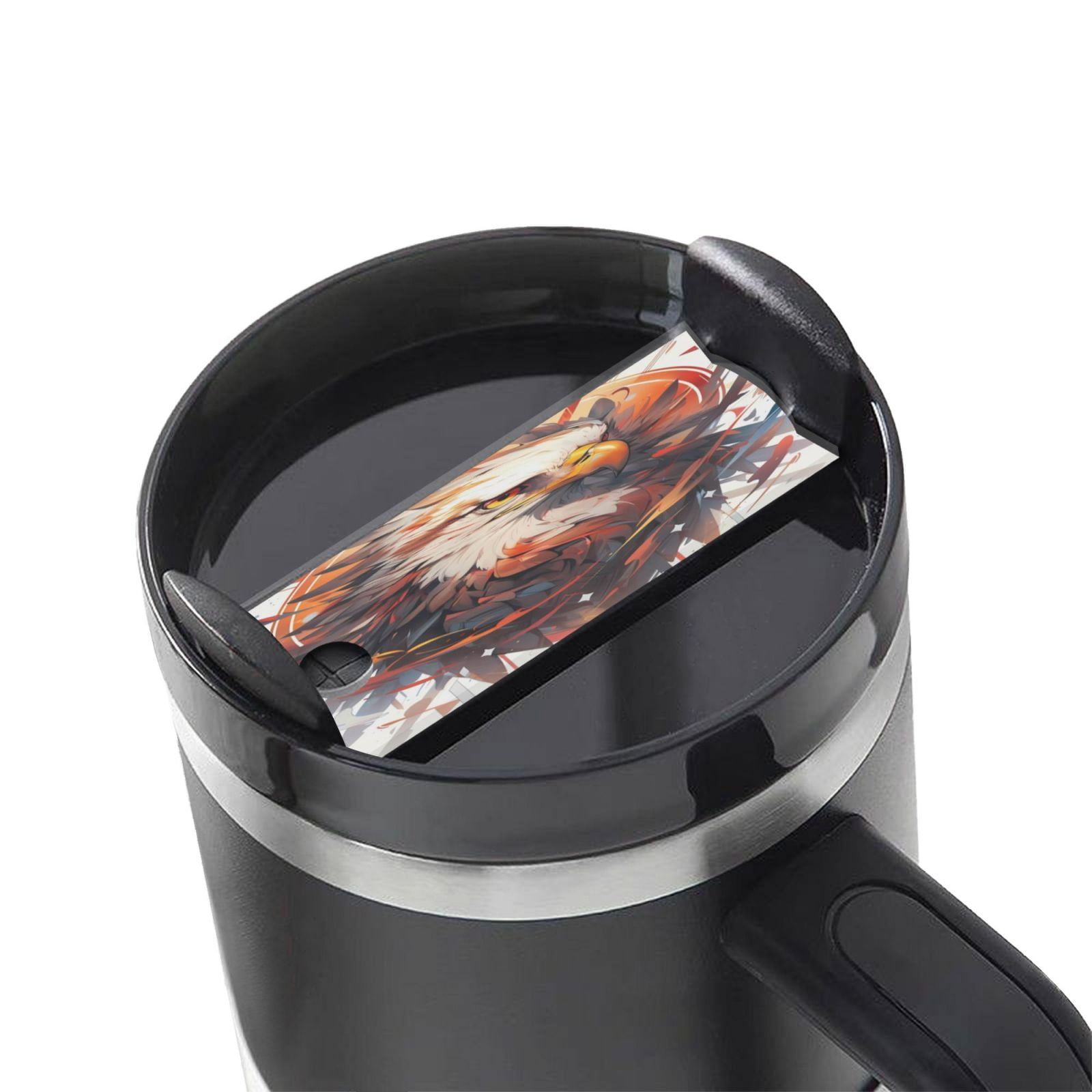 Kdxio Colorful Abstract Eagle Name Plate Compatible Stanley Cups Name ...