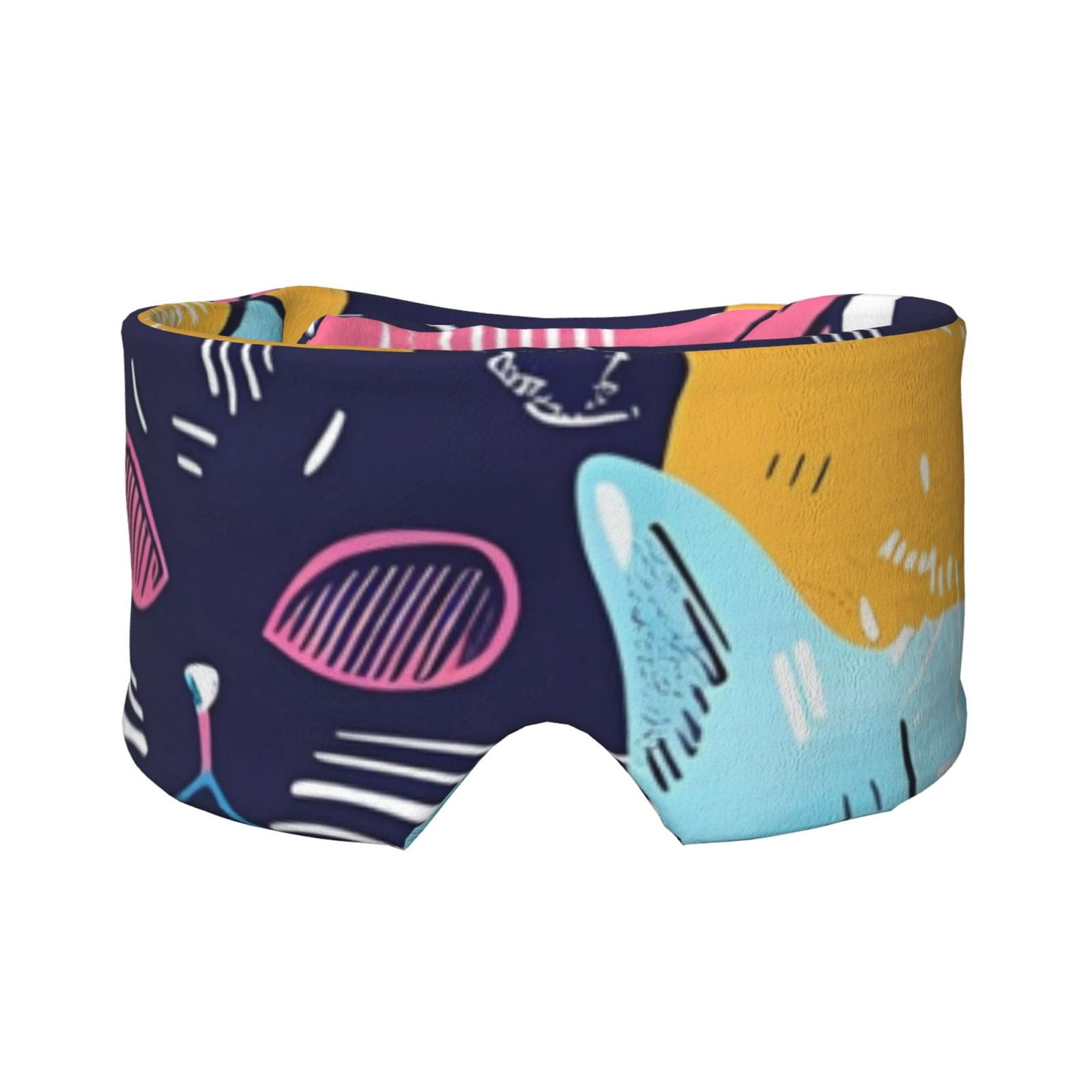 Kdxio Colorful Cats Pattern Art for Eye Mask for Sleeping,Sleep Mask ...