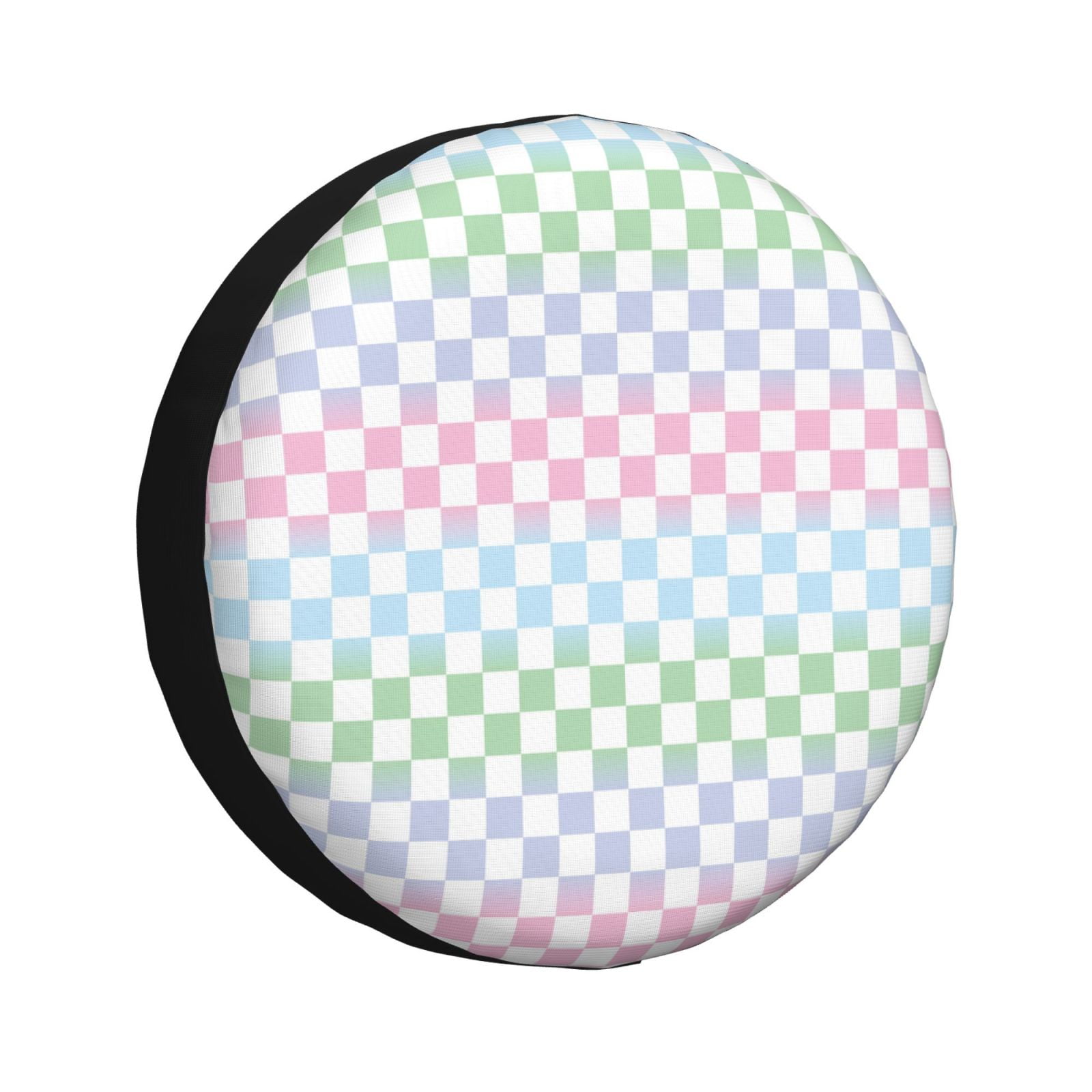 Kdxio Colorful Checkerboard for Tire Cover Wheel Protectors Tyre Covers ...