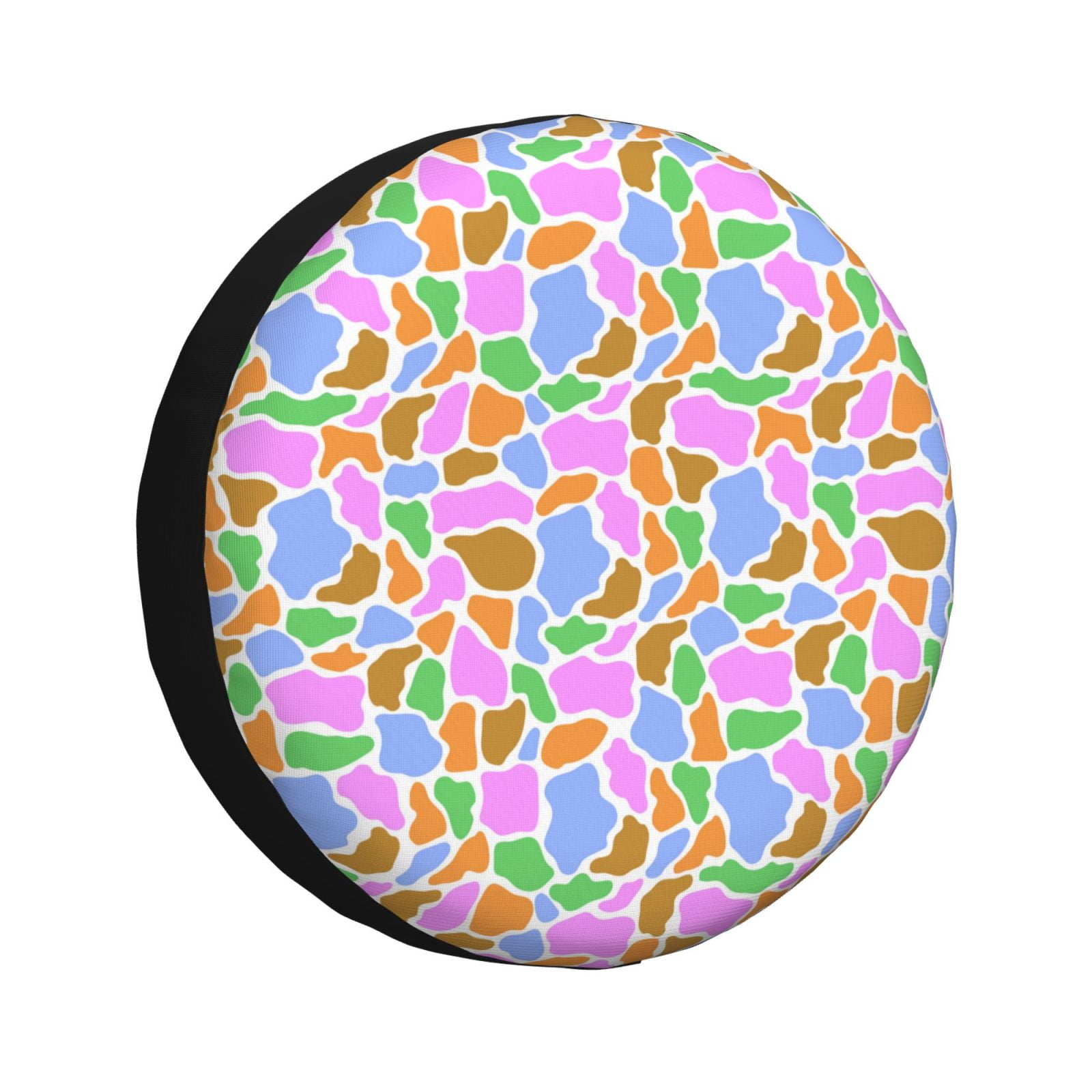 Kdxio Colorful Cow Skin for Tire Cover Wheel Protectors Tyre Covers ...