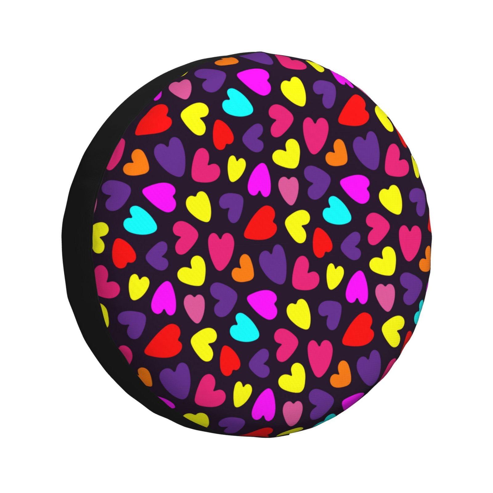 Kdxio Colorful Hearts for Tire Cover Wheel Protectors Tyre Covers ...