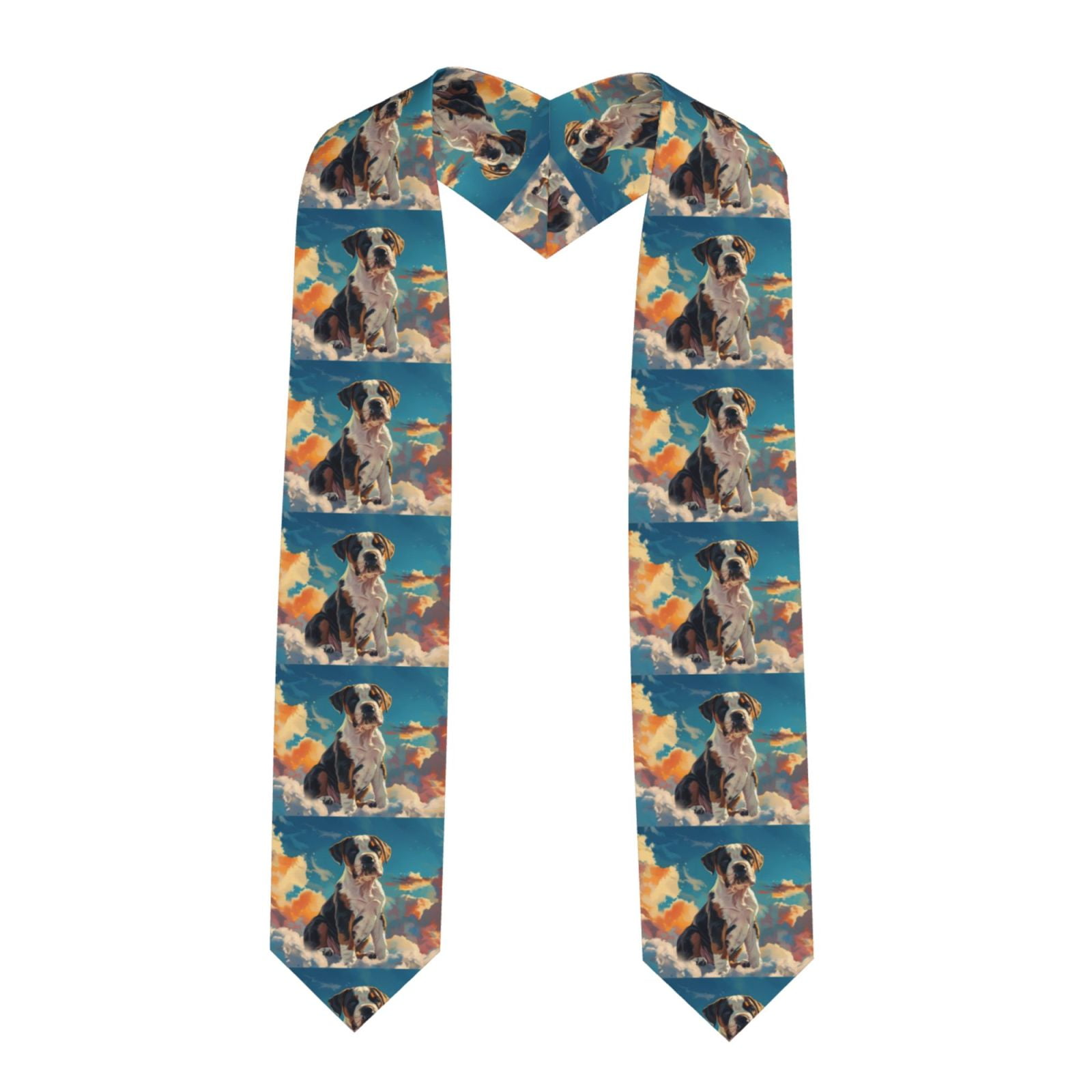 Kdxio Colorful Sky Puppy Graduation Stole Class, Graduation Sash ...