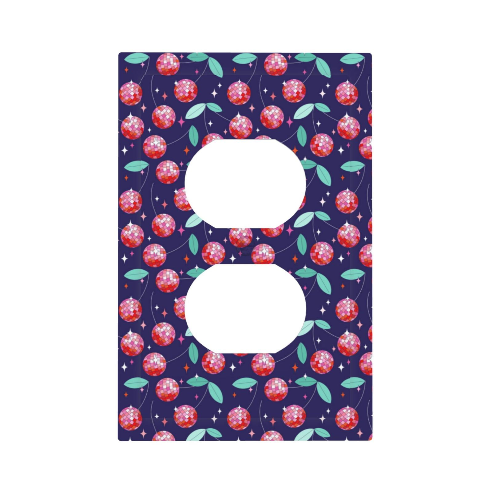 Kdxio Cool Mirror Cherries Decorator Light Switch or Receptacle Outlet ...