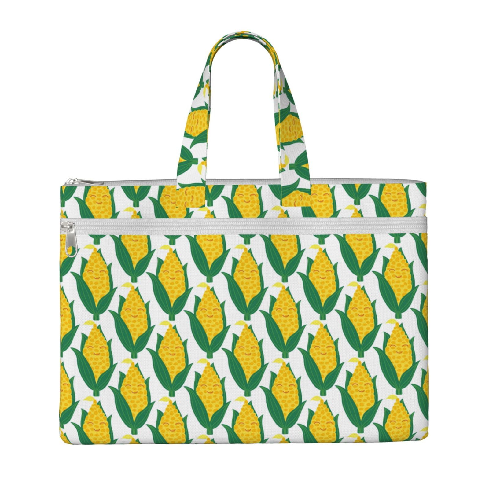 Kdxio Corn Cob File Tote Document Bag Business Briefcase Bag Document ...
