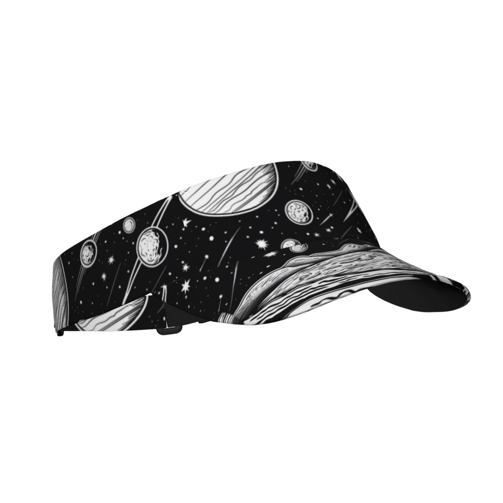 Kdxio Cosmic Landscape Celestial Art Print Sun Visor Hat Golf Visor ...