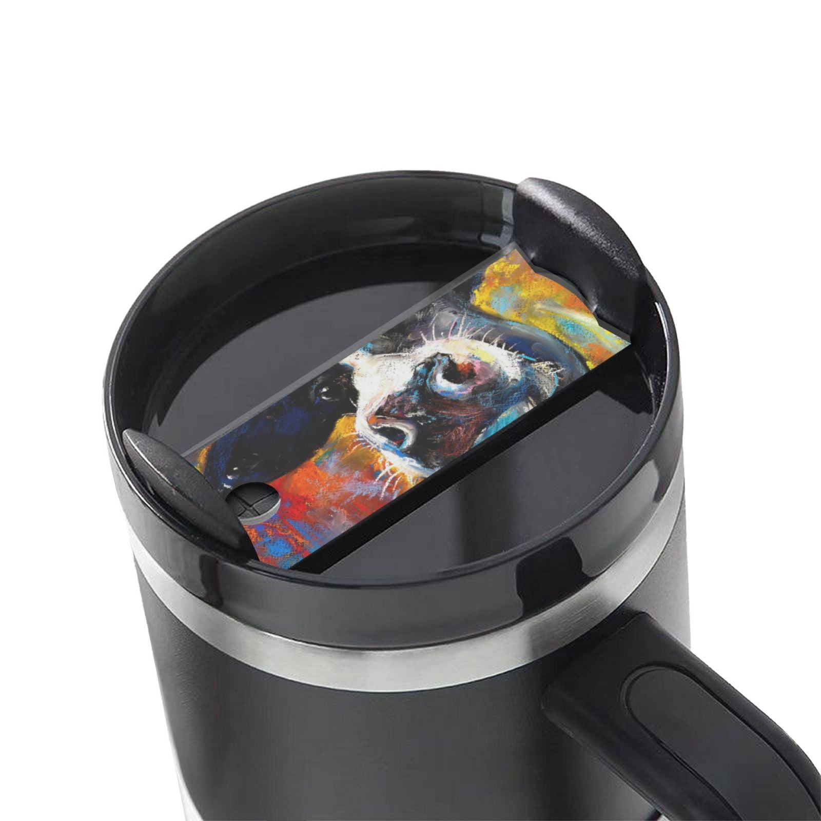 Kdxio Cow Name Plate Compatible Stanley Cups Name Tag Acrylic Nameplate ...