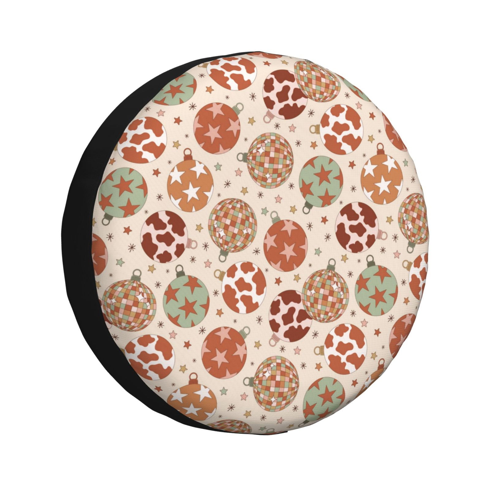 Kdxio Cow Spots And Disco Ball for Tire Cover Wheel Protectors Tyre ...