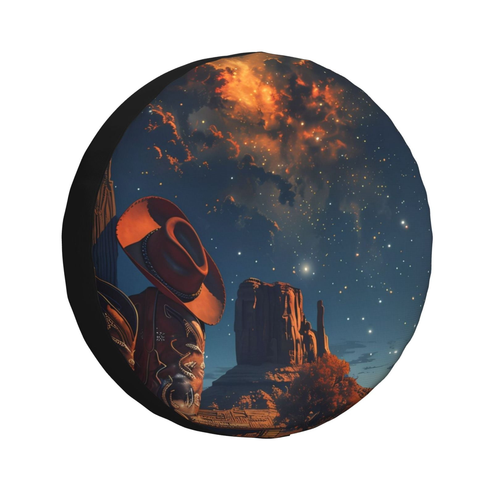 Kdxio Cowboy Boots Under Starry Sky for Tire Cover Wheel Protectors ...
