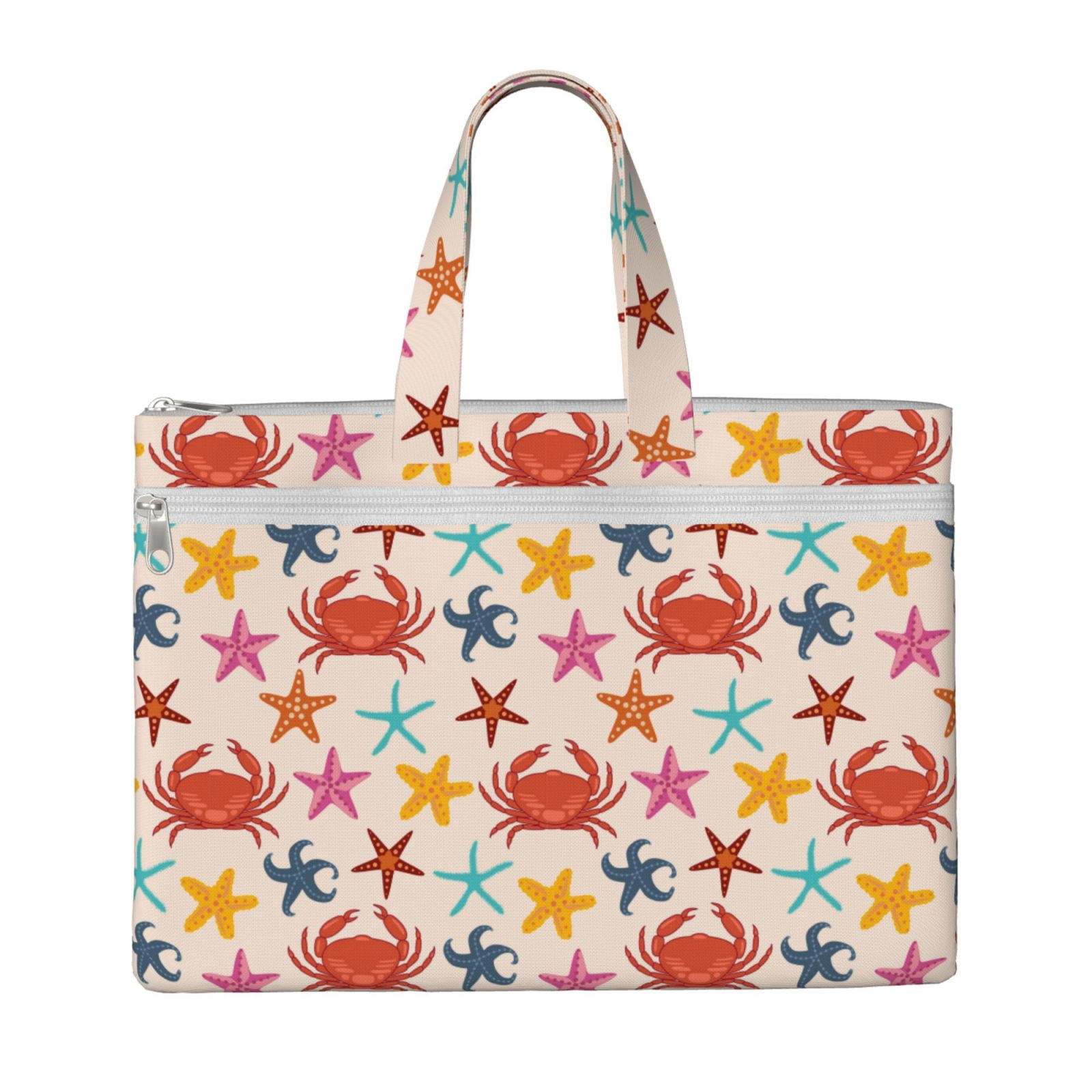 Kdxio Crabs And Seastars File Tote Document Bag Business Briefcase Bag ...