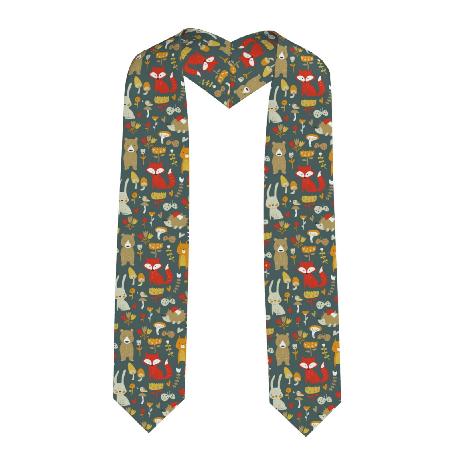 Kdxio Cute Animal Forest Graduation Stole Class, Graduation Sash ...