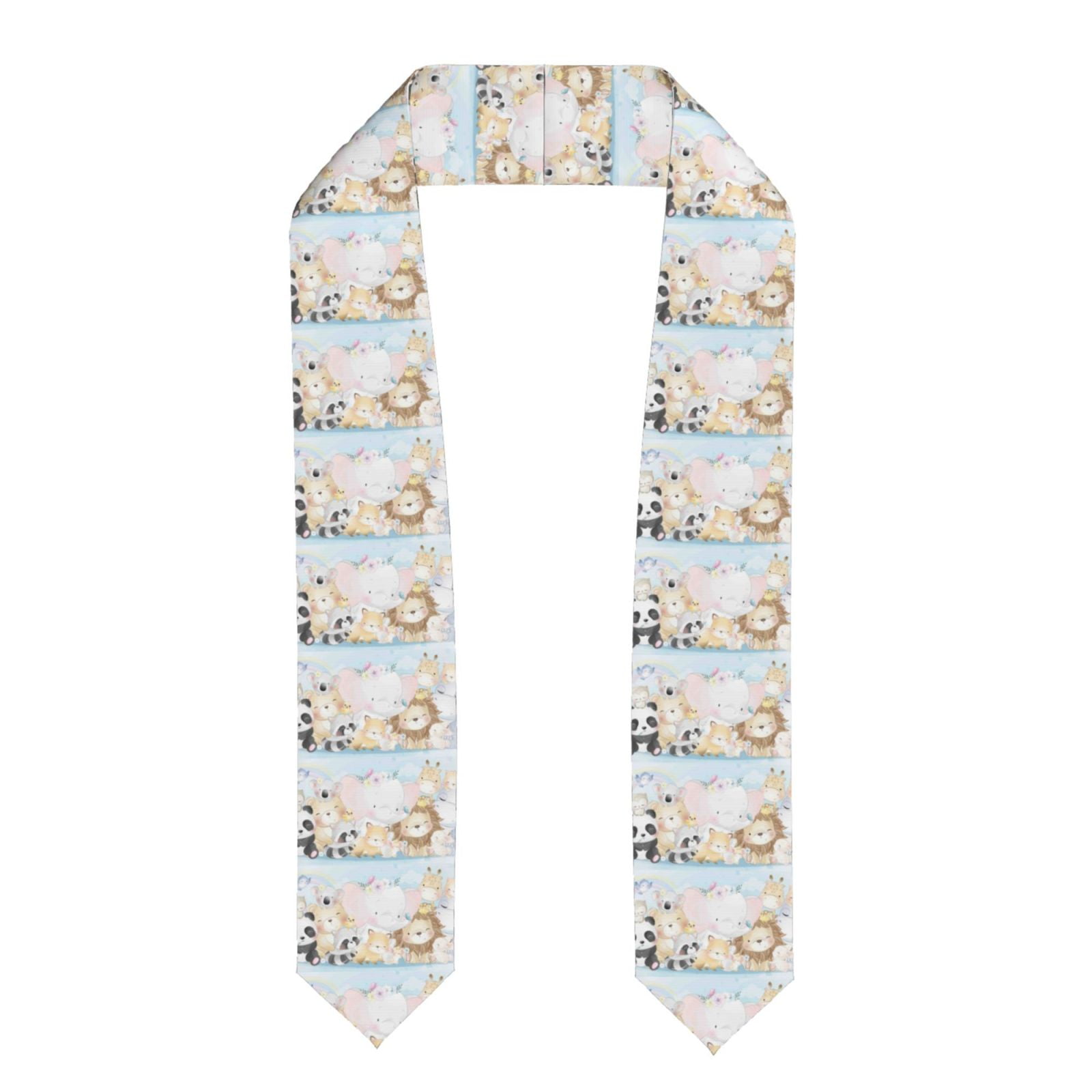Kdxio Cute Animals Graduation Stole Class, Graduation Sash, Unisex ...