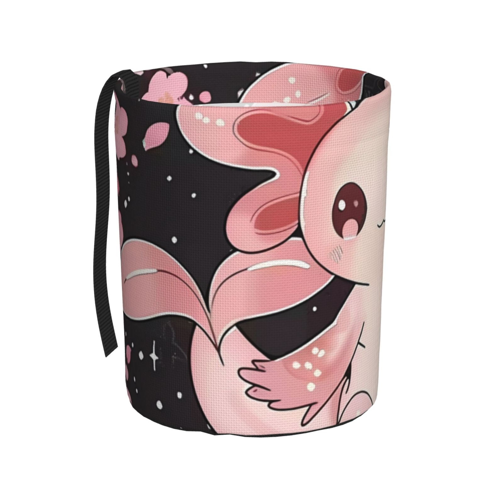 Kdxio Cute Axolotl Sakura Blossoms Car Trash Can Garbage Car ...