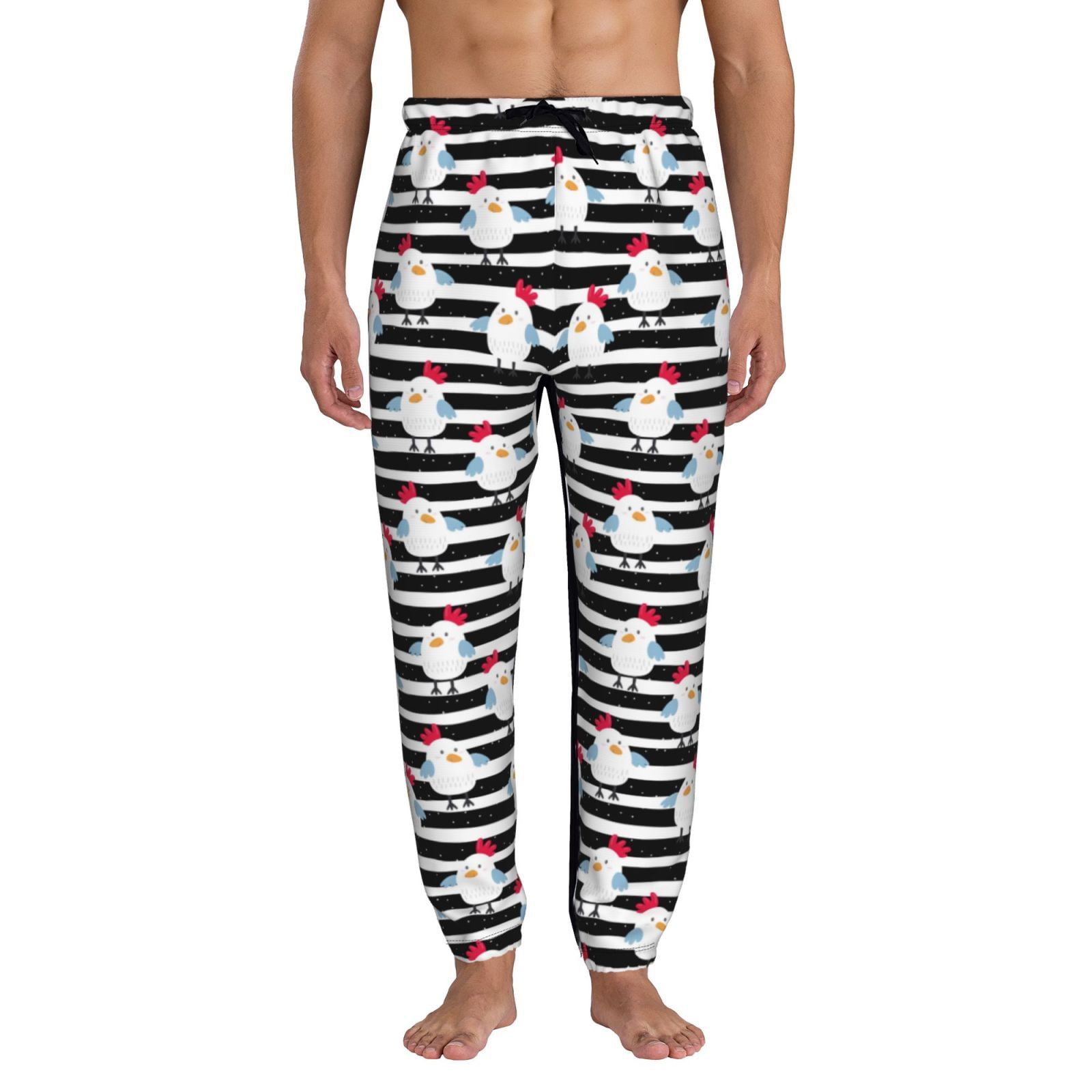 Kdxio Cute Chicken Pattern Joggers,Sweatpants for Men with Pockets ...