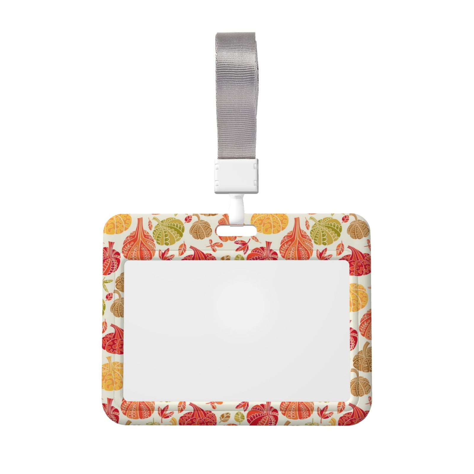 Kdxio Cute Colorful Pumpkins Card Badge Holder Work Badge Sleeve for ...