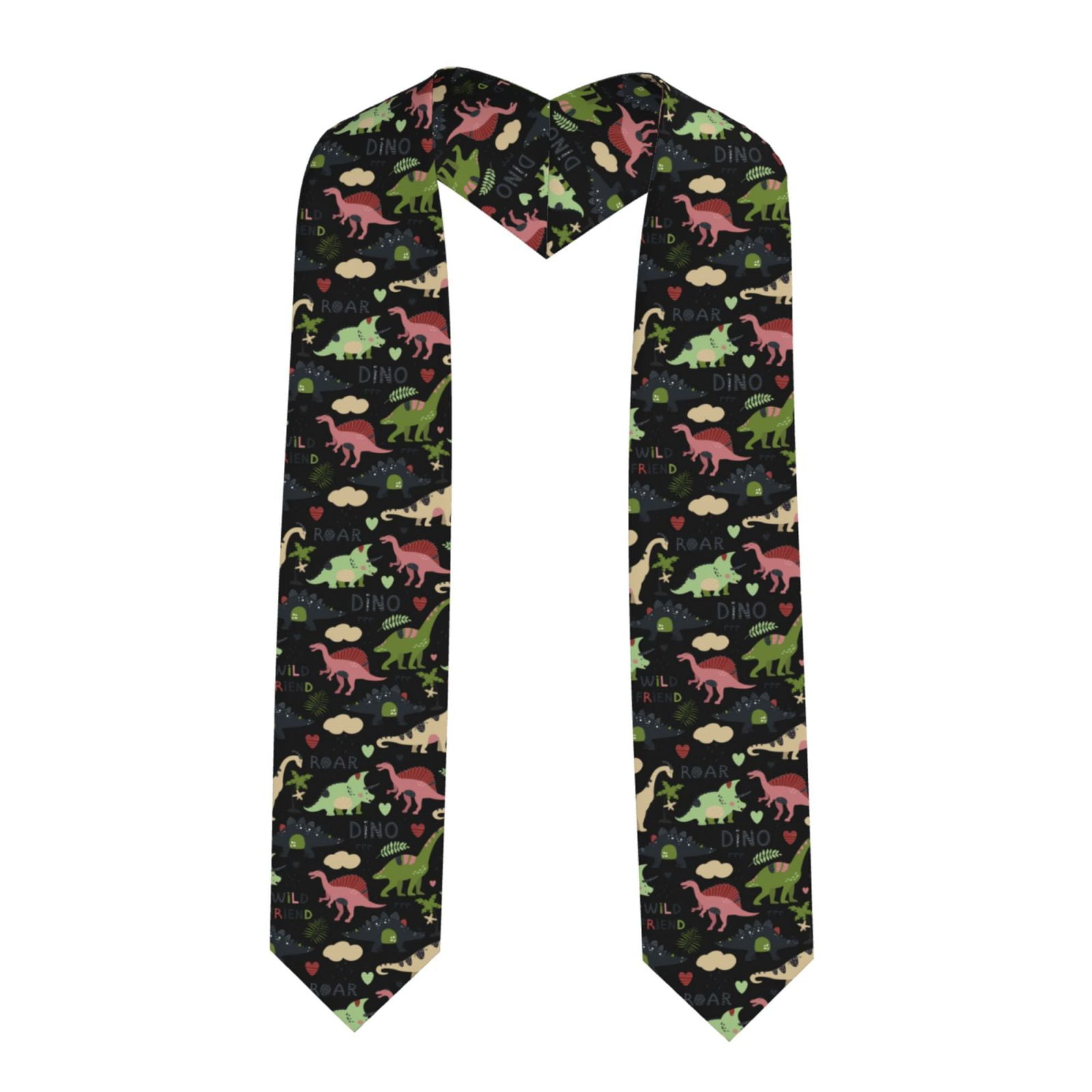 Kdxio Cute Dinosaurs Graduation Stole Class, Graduation Sash, Unisex ...