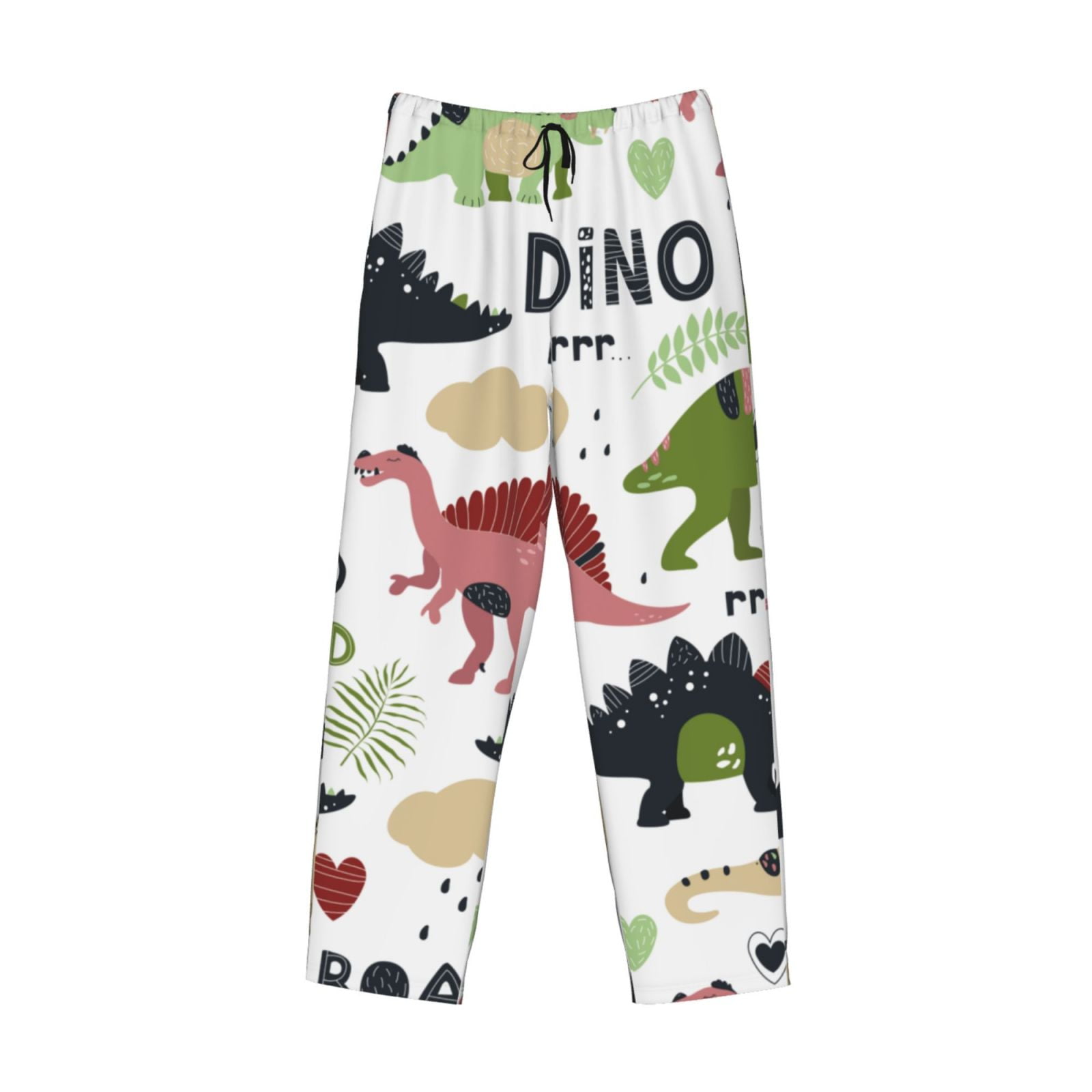 Kdxio Cute Dinosaurs Print Men's Sleep Pajama Pant Lounge Pants with ...