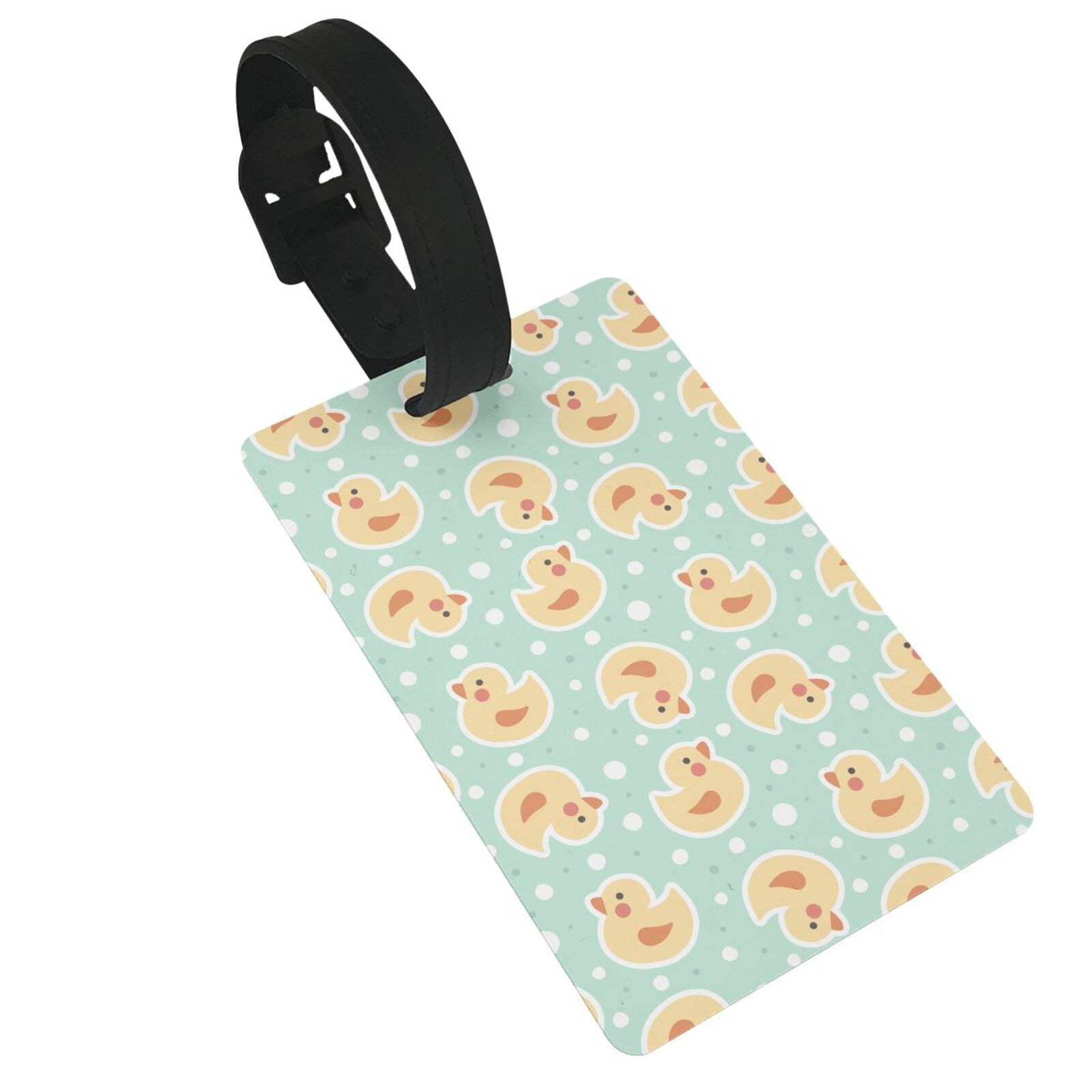 Kdxio Cute Duck Luggage Tags Privacy Cover ID Label Suitcase Tags ...