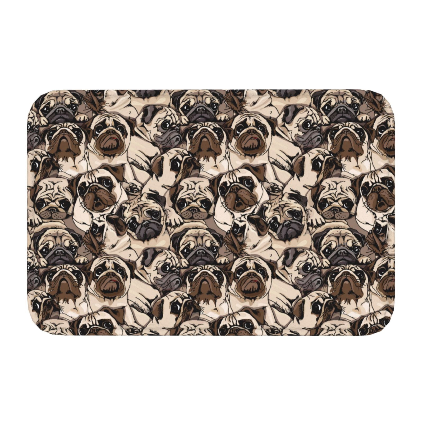 Kdxio Cute French Bulldog,16" x 24", Non-Slip Front Door Mats,Outdoor ...