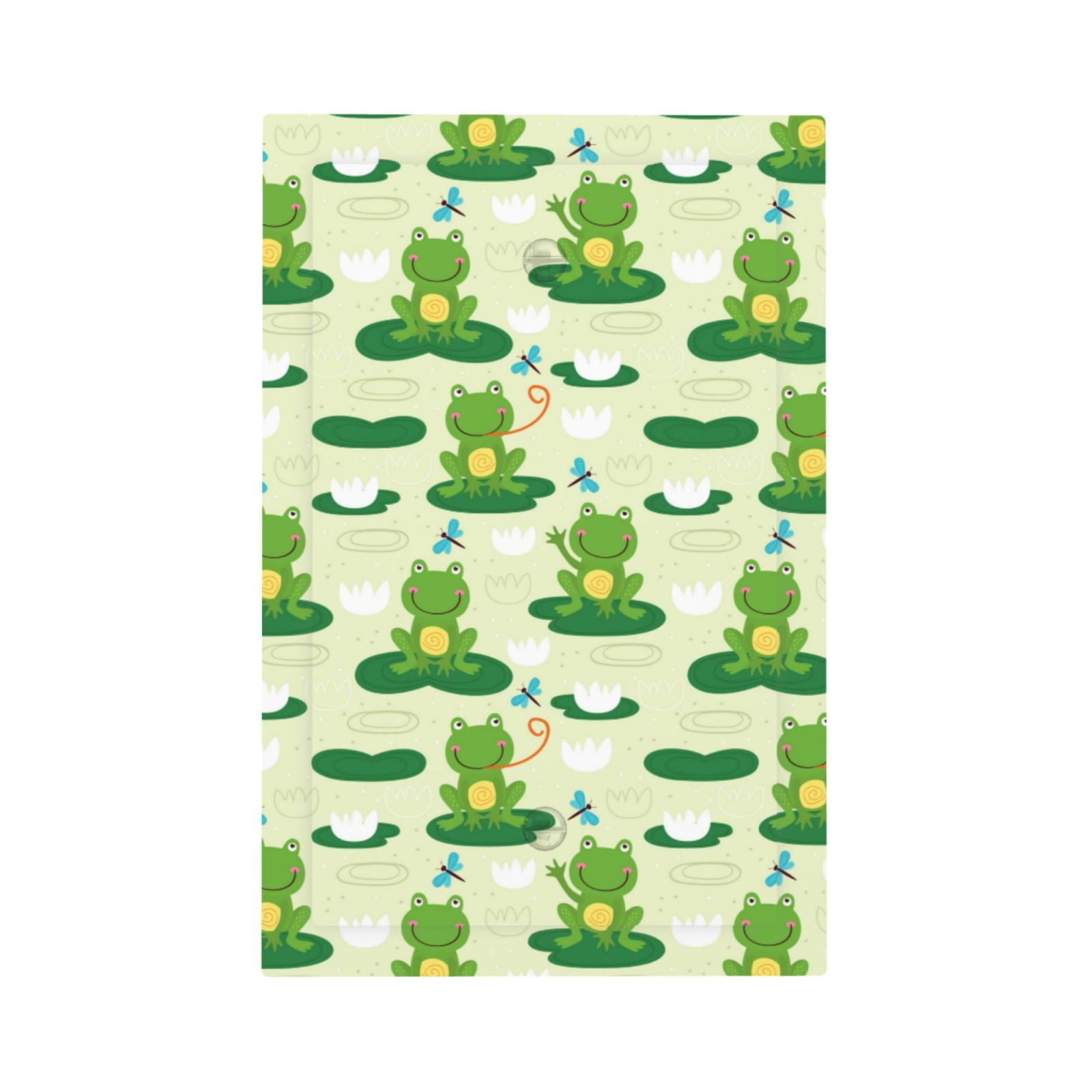 Kdxio Cute Frog1 Decorator Light Switch or Receptacle Outlet Wall Plate ...