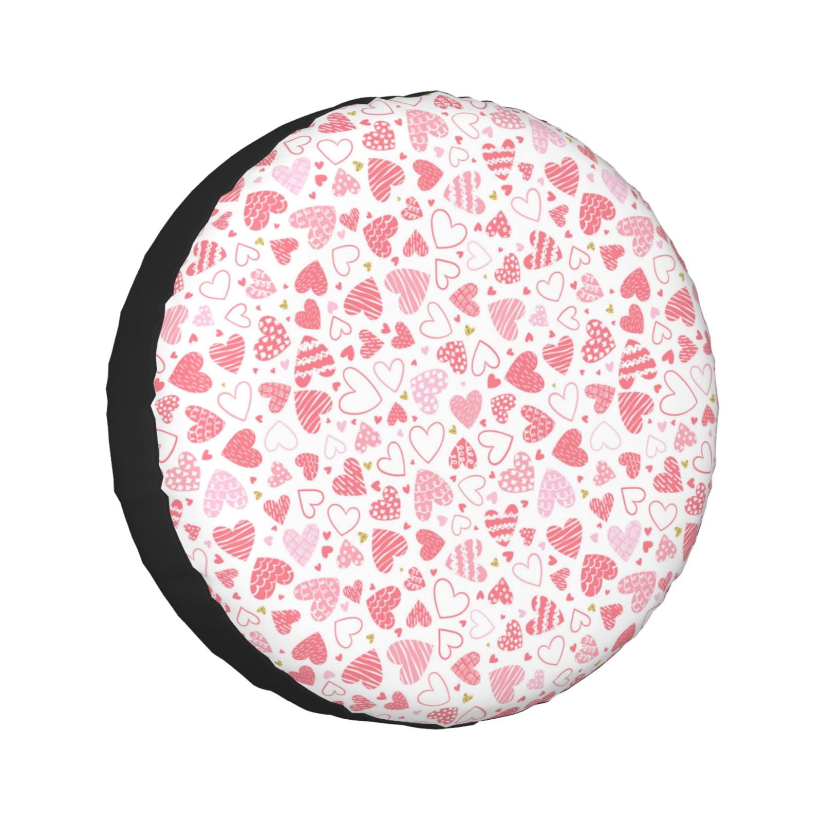 Kdxio Cute Hand Drawn Hearts for Tire Cover Wheel Protectors Tyre ...