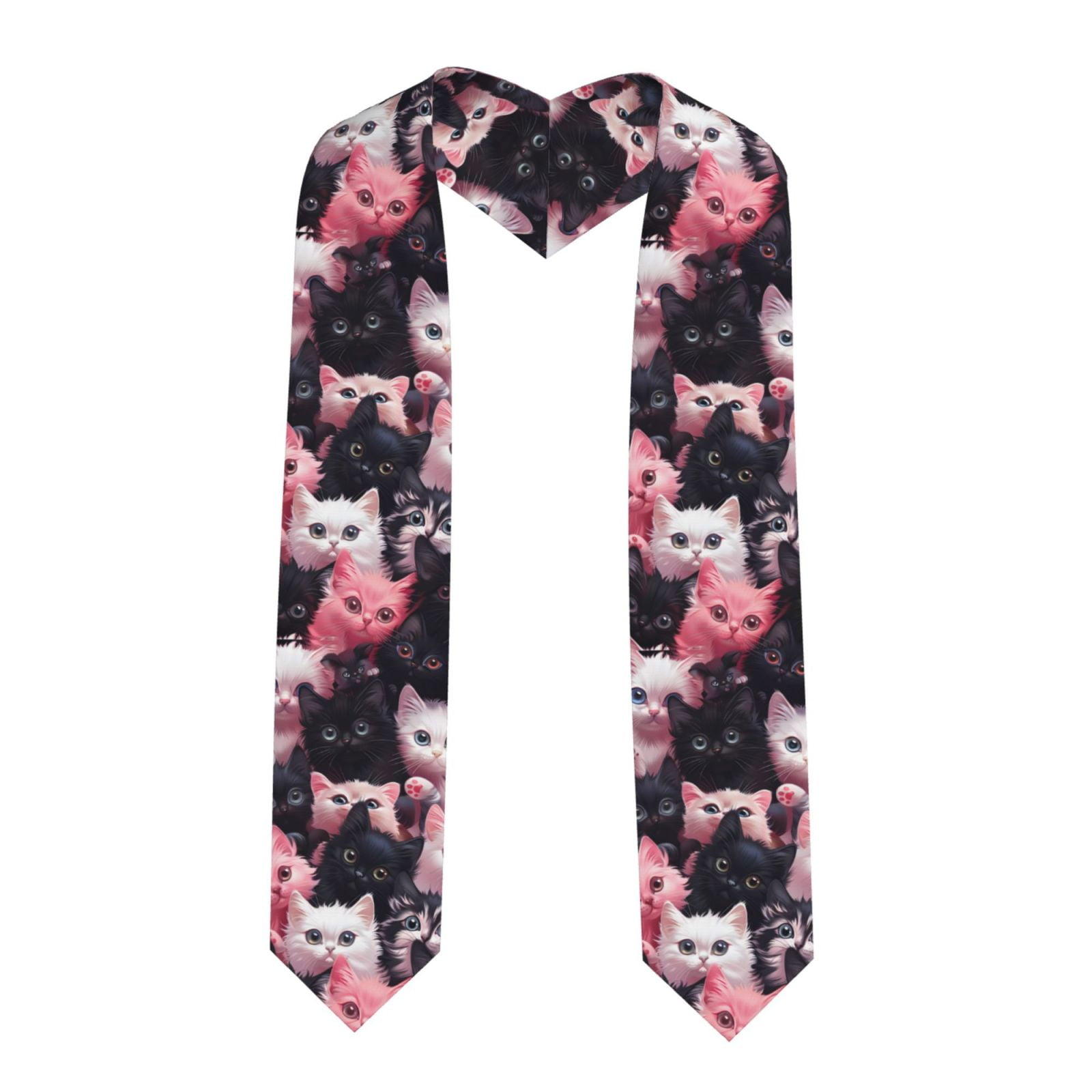 Kdxio Cute Kittens Group Portrait Graduation Stole Class, Graduation ...