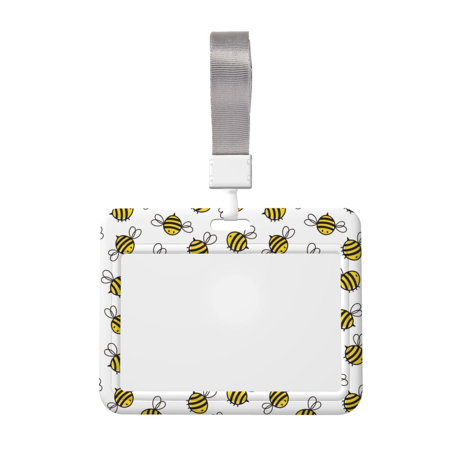 Kdxio Cute Little Bee Card Badge Holder Work Badge Sleeve for Office ...