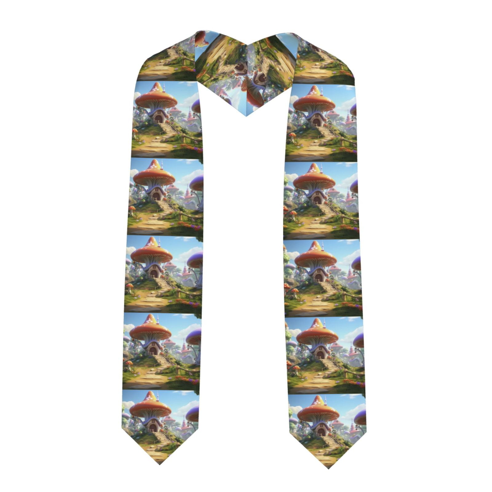 Kdxio Cute Mushroom Town Graduation Stole Class, Graduation Sash ...