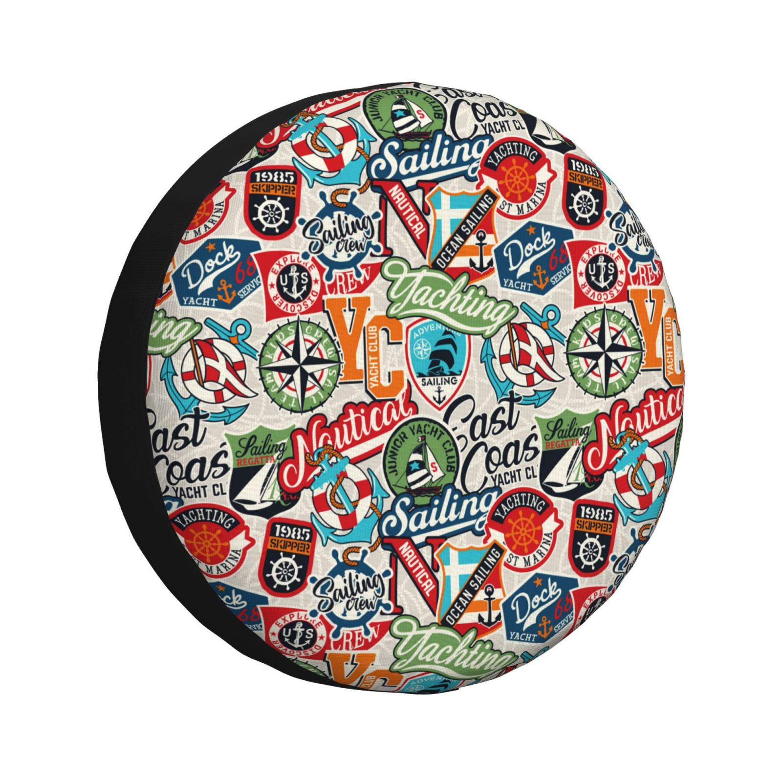 Kdxio Cute Nautical for Tire Cover Wheel Protectors Tyre Covers ...