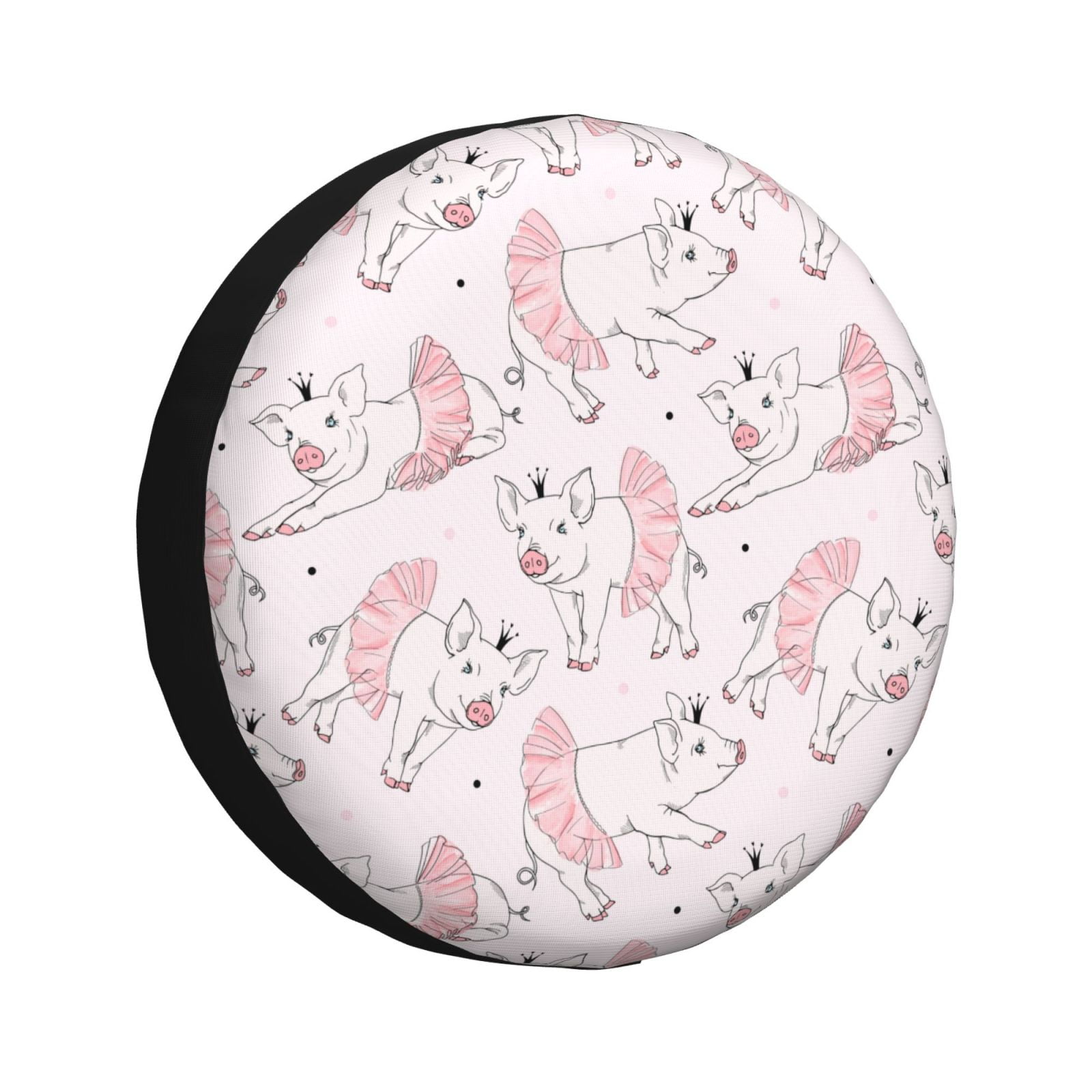 Kdxio Cute Piggy Ballerina for Tire Cover Wheel Protectors Tyre Covers ...