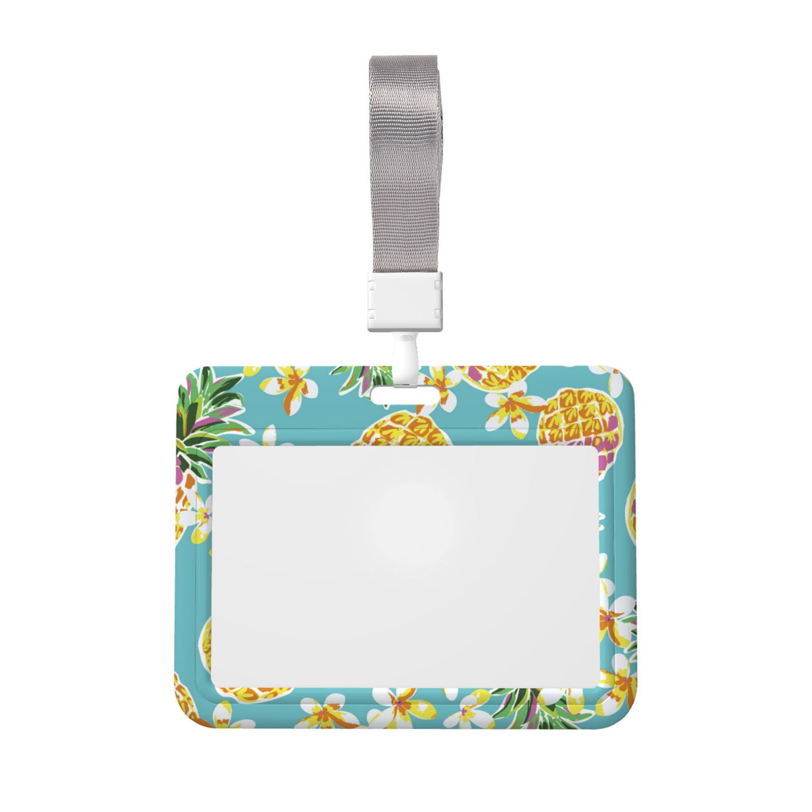 Kdxio Cute Pineapples Card Badge Holder Work Badge Sleeve for Office ...