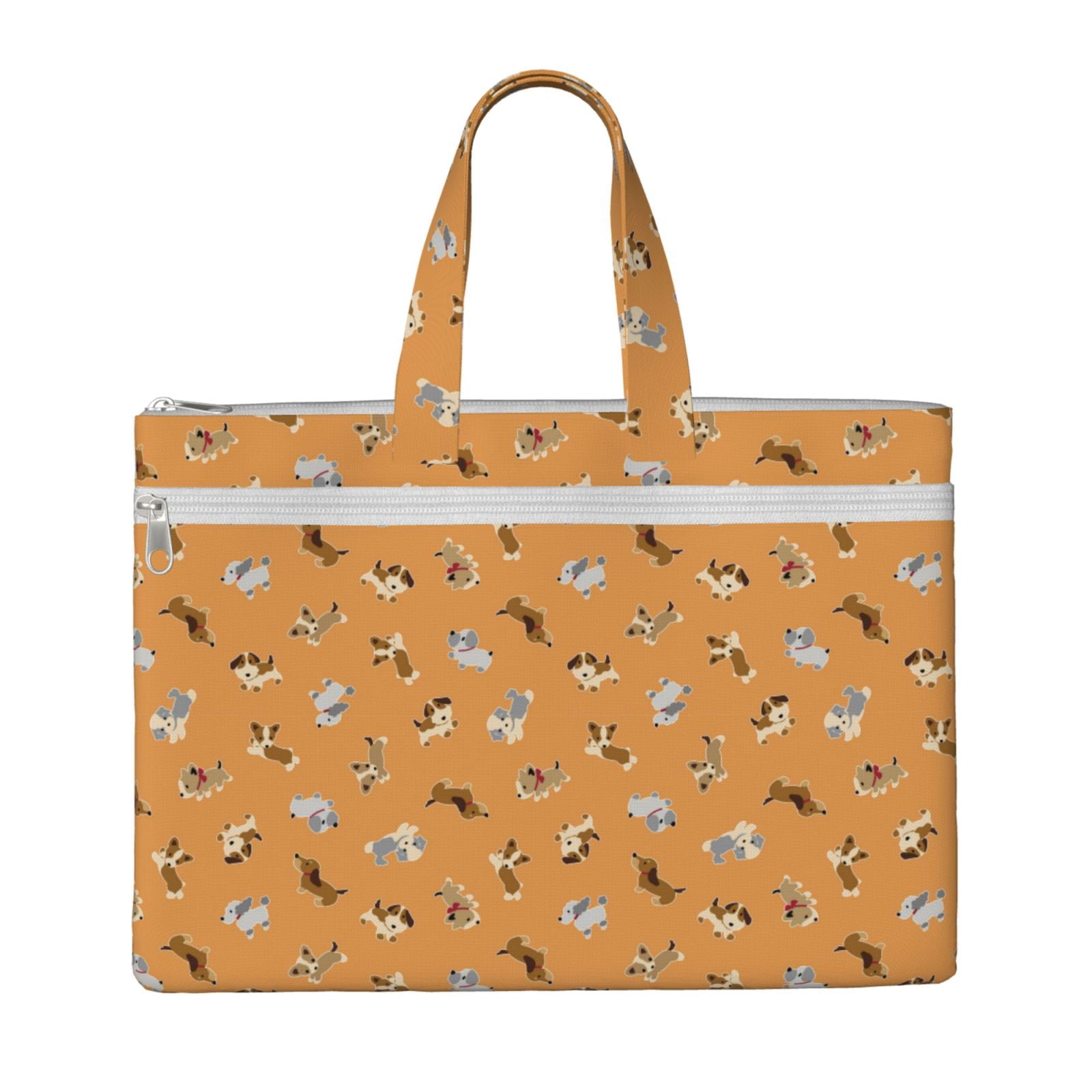 Kdxio Cute Puppy J File Tote Document Bag Business Briefcase Bag ...