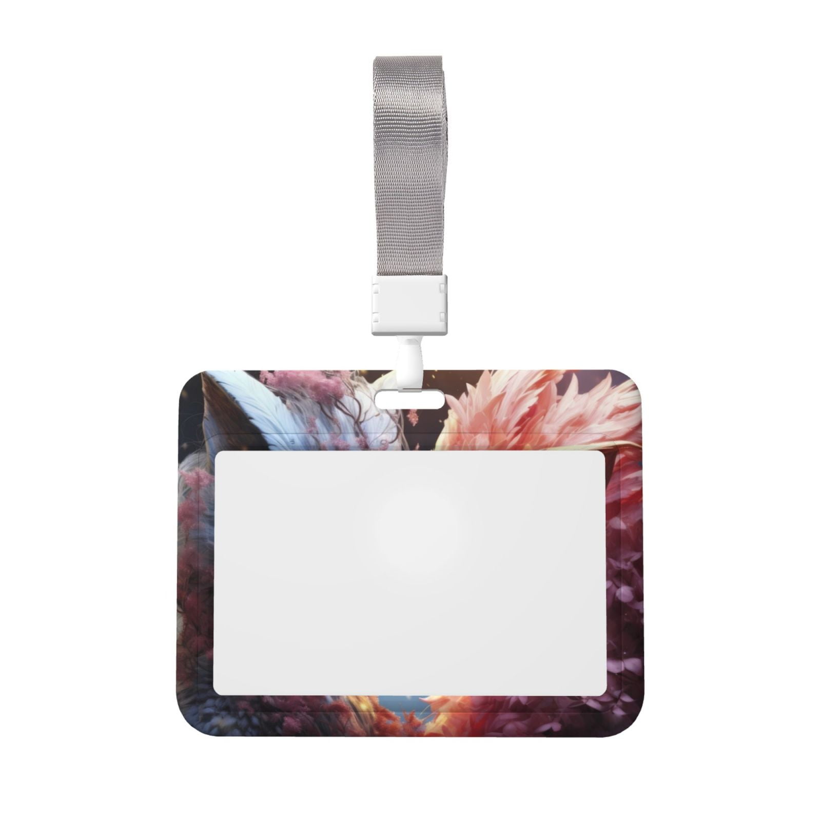 Kdxio Cute Red And White Elf Card Badge Holder Work Badge Sleeve for ...