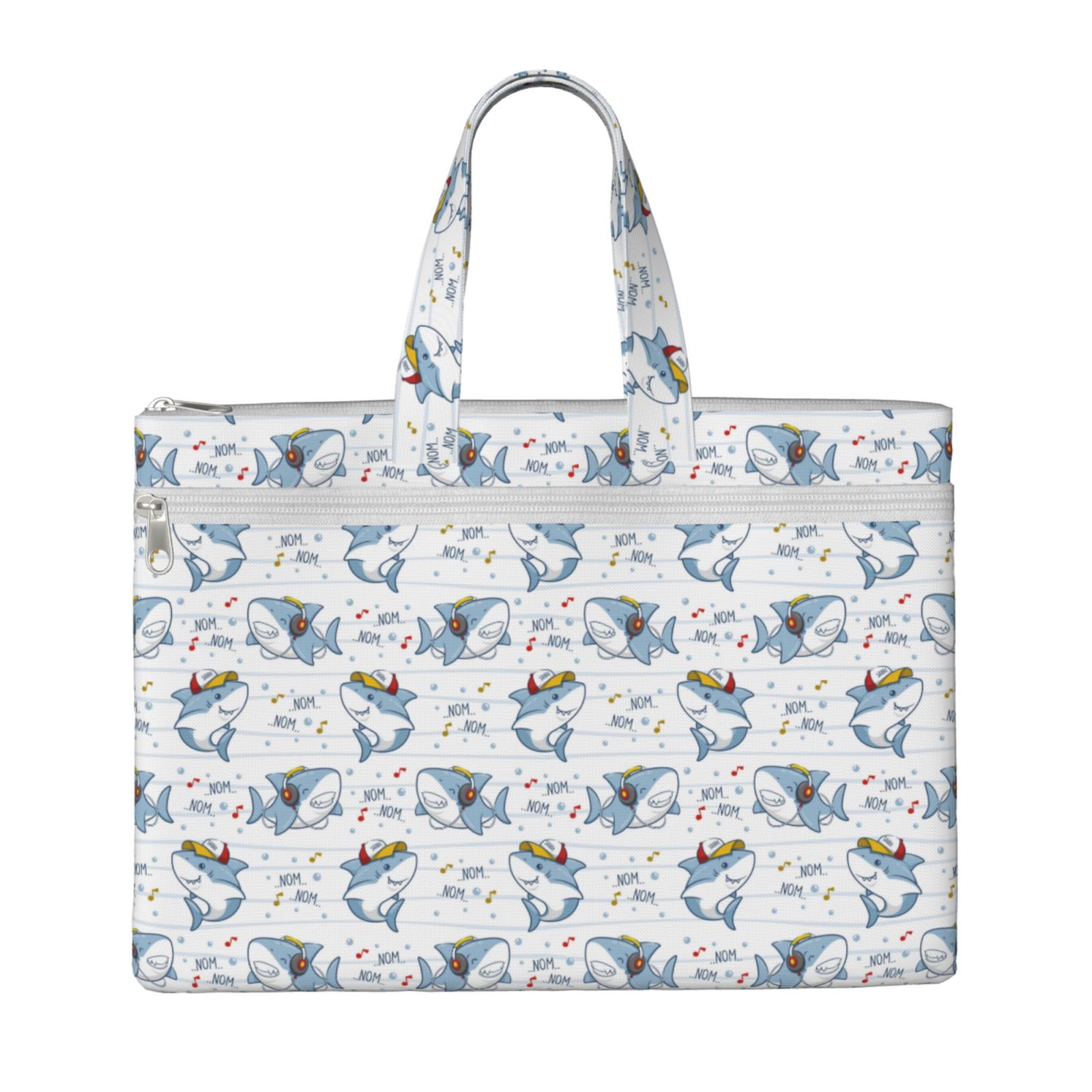 Kdxio Cute Shark File Tote Document Bag Business Briefcase Bag Document ...