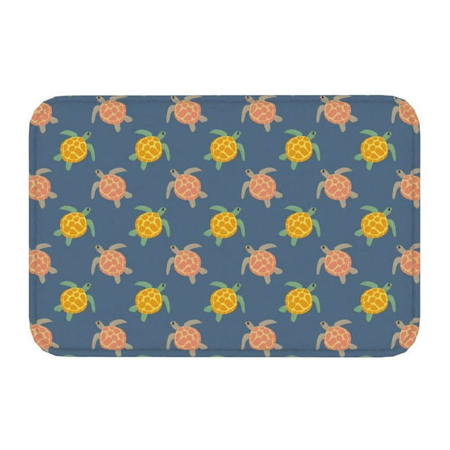 Kdxio Cute Turtle,16" x 24", Non-Slip Front Door Mats,Outdoor Welcome ...