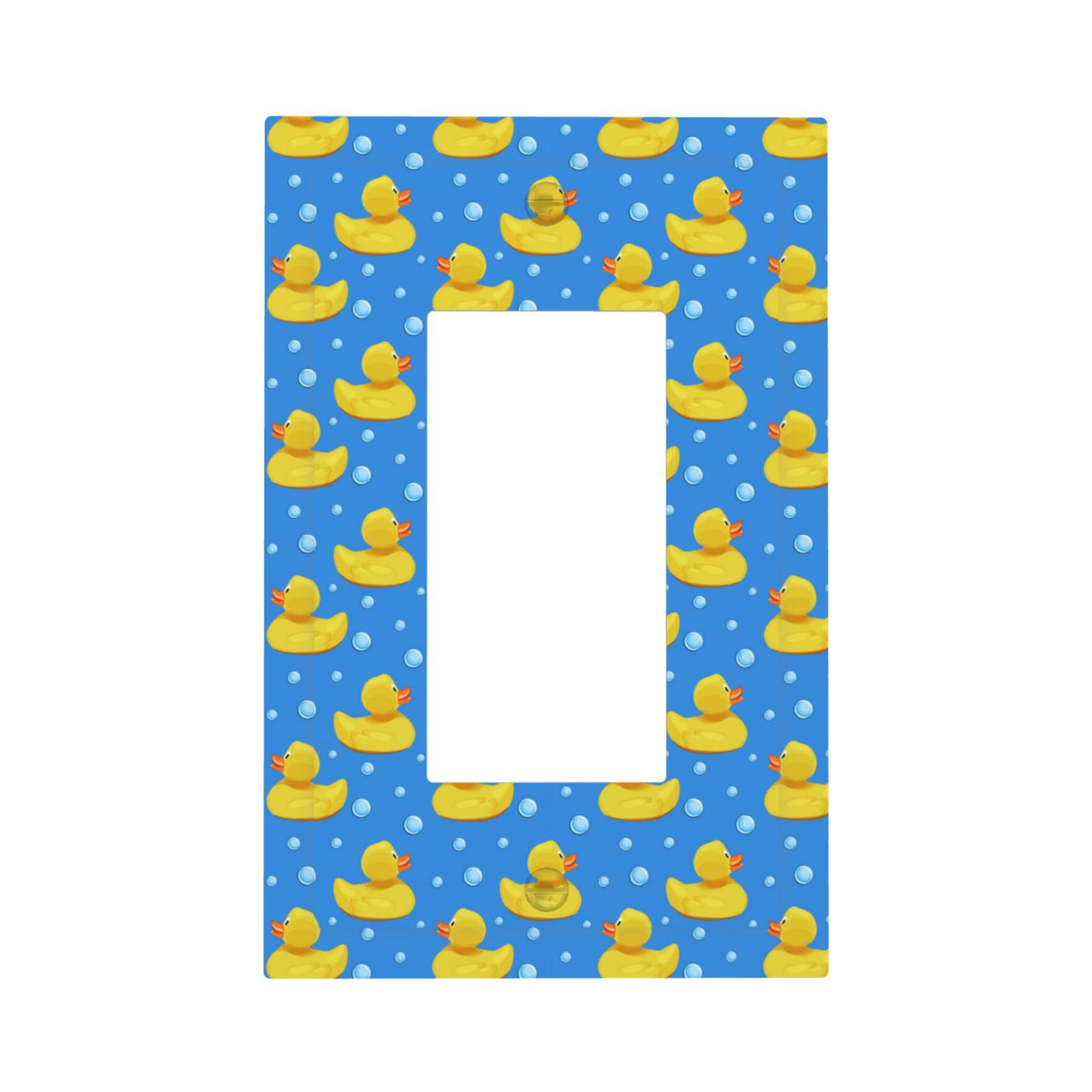 Kdxio Cute Yellow Rubber Ducks Decorator Light Switch or Receptacle ...