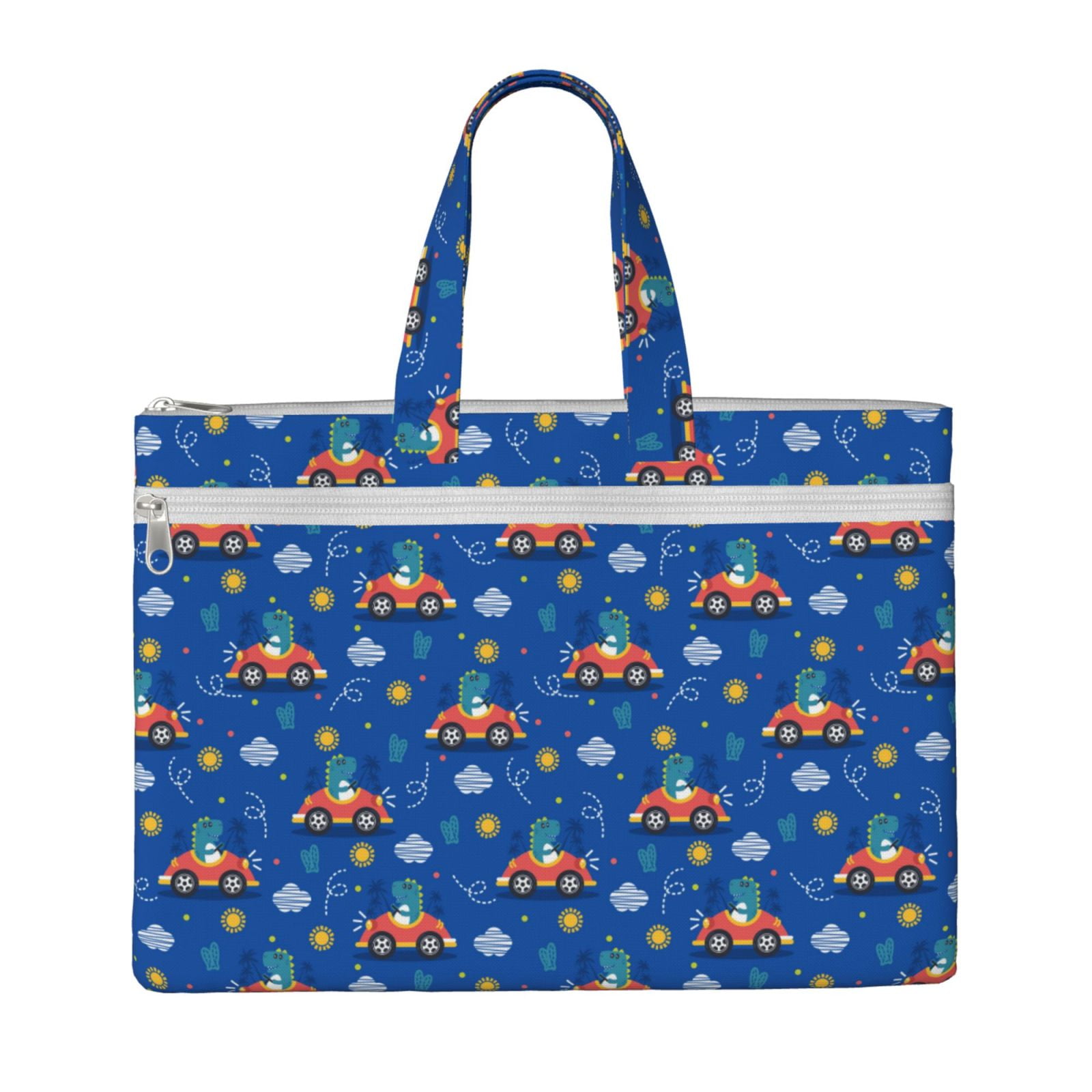Kdxio Dinosaur Driving File Tote Document Bag Business Briefcase Bag ...
