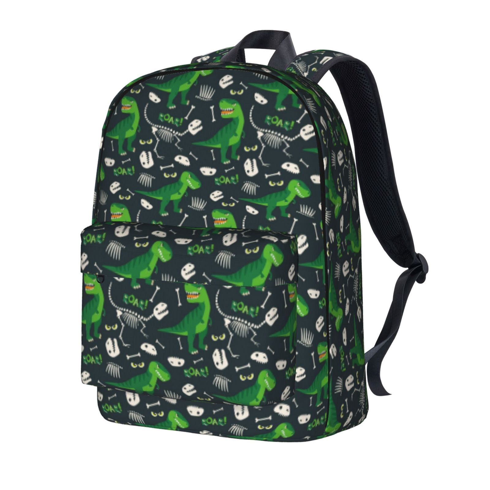 Kdxio Dinosaur and Bone Print School Backpack Travel Bag for Men ...