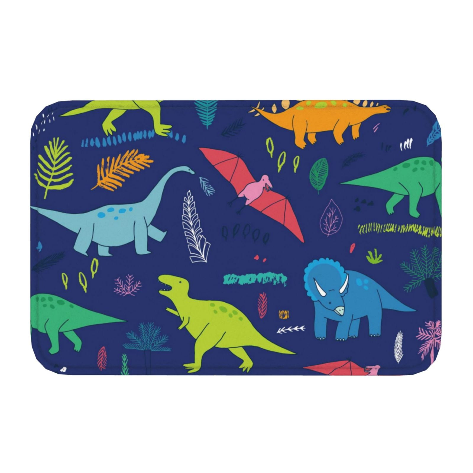 Kdxio Dinosaurs,16" x 24", Non-Slip Front Door Mats,Outdoor Welcome Mat ...