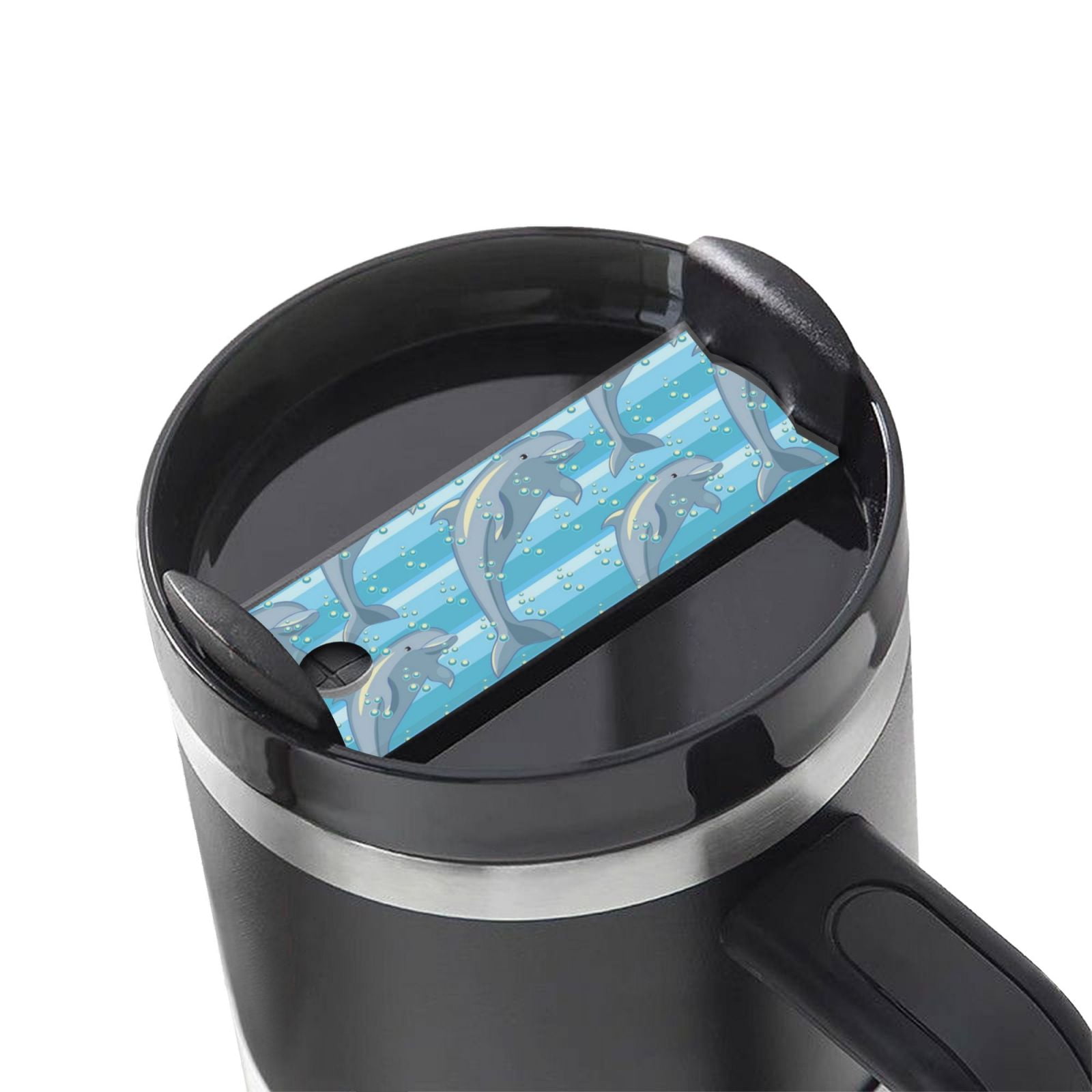 Kdxio Dolphin Name Plate Compatible Stanley Cups Name Tag Acrylic ...