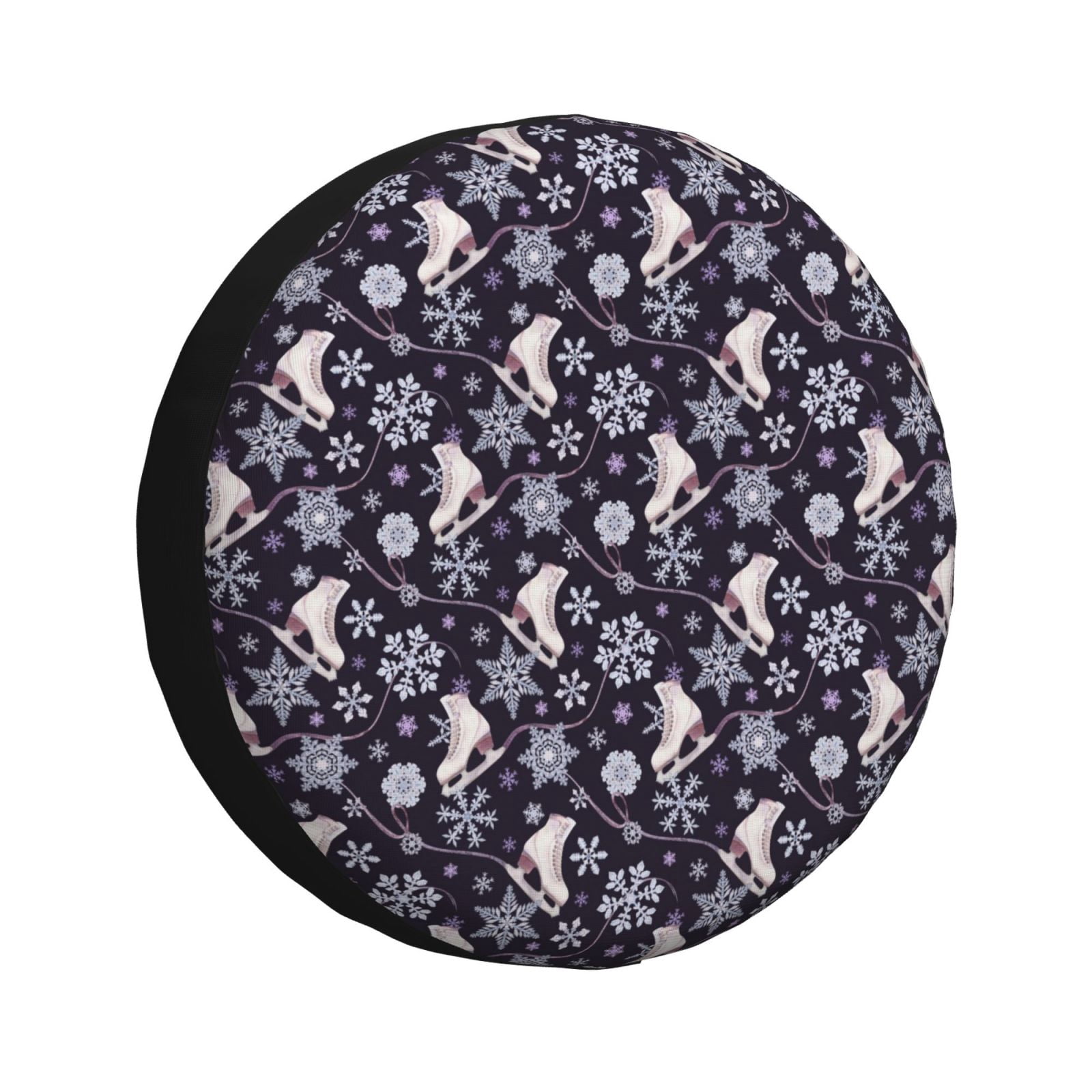 Kdxio Elegant ice skates snowflakes A for Tire Cover Wheel Protectors ...