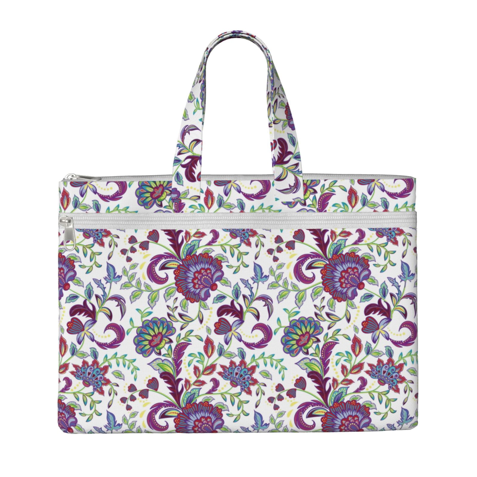 Kdxio Fairy Flower File Tote Document Bag Business Briefcase Bag ...